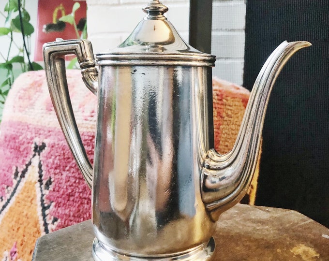 Hotel Coffee Pot Sheraton Hotel Silver Soldered Coffee Pot - Etsy