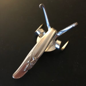 Good Luck Cricket Hearth Cricket Repurposed Vintage Silver Plate Fork ...