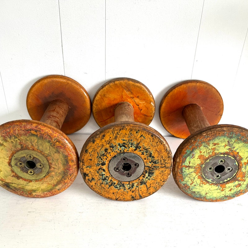 Wooden Spools - Etsy
