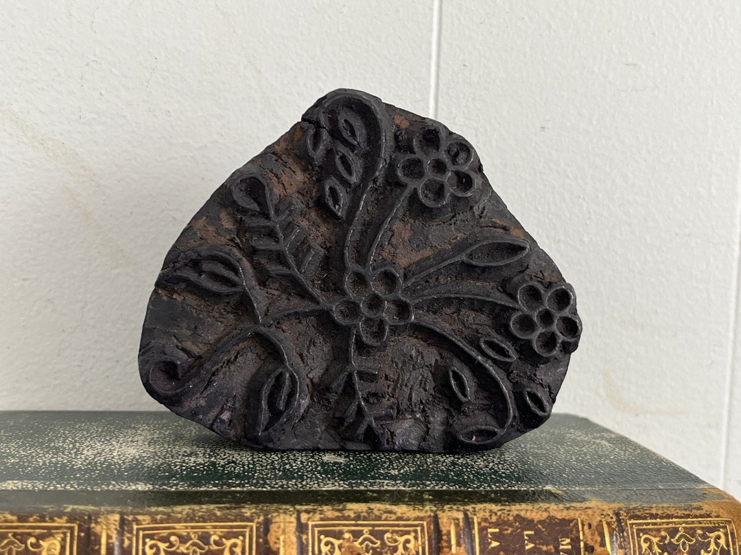Antique Wooden Textile Printing Block Batik Printing - Etsy Antique Wooden Textile Printing Block Batik Printing - Etsy
