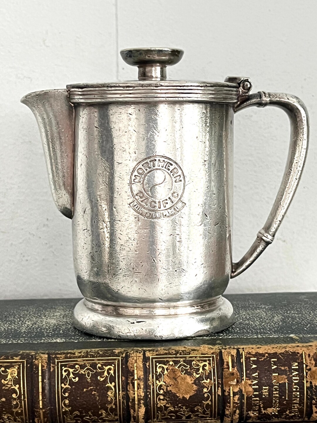 Railroad Silver Coffee Pot From the Northern Pacific Yellowstone Park ...