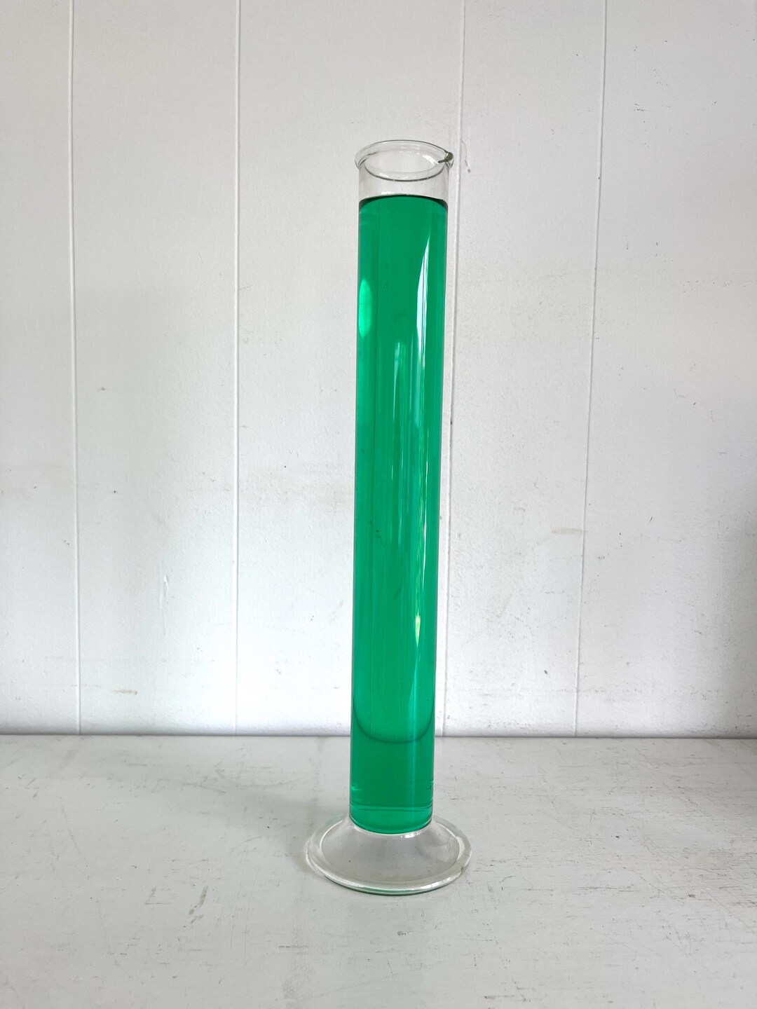 Very Tall Glass Beaker 13, No Markings - Etsy