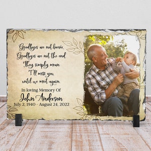 In Loving Memory: Personalized Memorial Plaque - Etsy