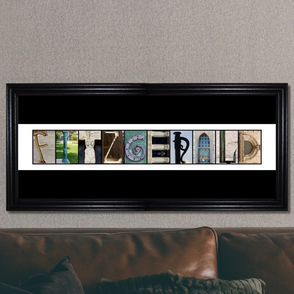 Abstract Letter Art - Etsy