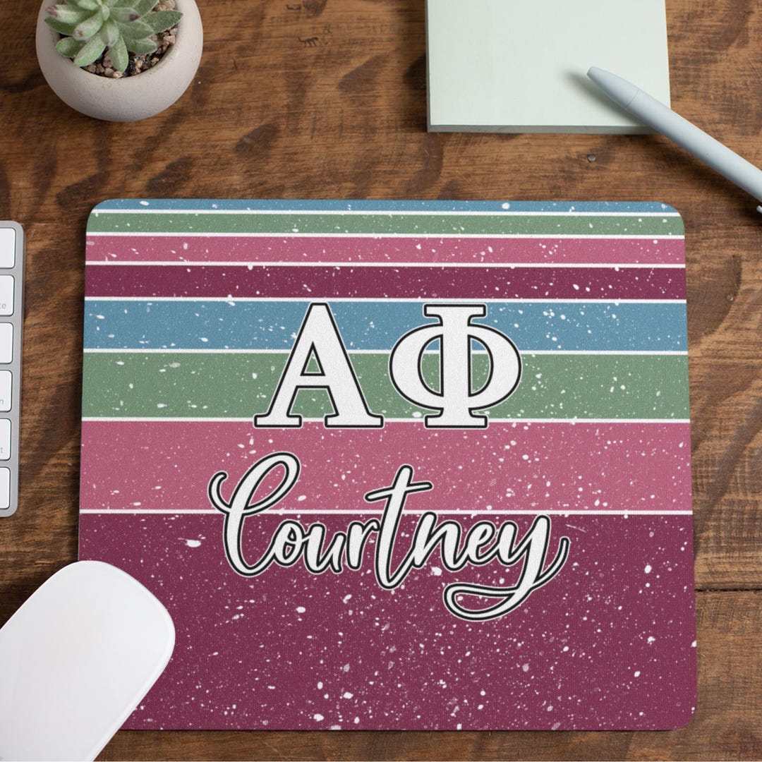 Alpha Phi Mousepad – Perfect Sorority Gift! - Etsy