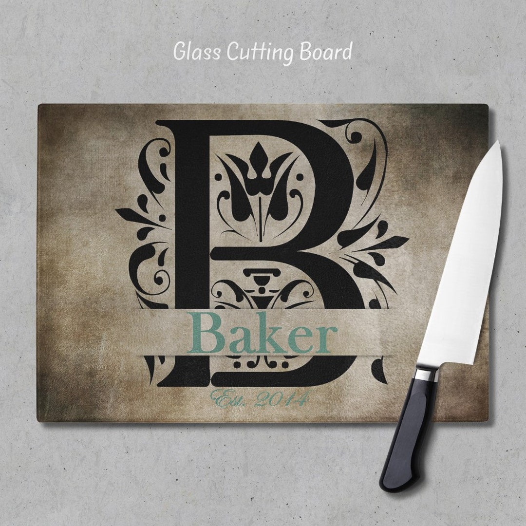 Custom Glass Cutting Board - Perfect Wedding & Housewarming Gift - Etsy