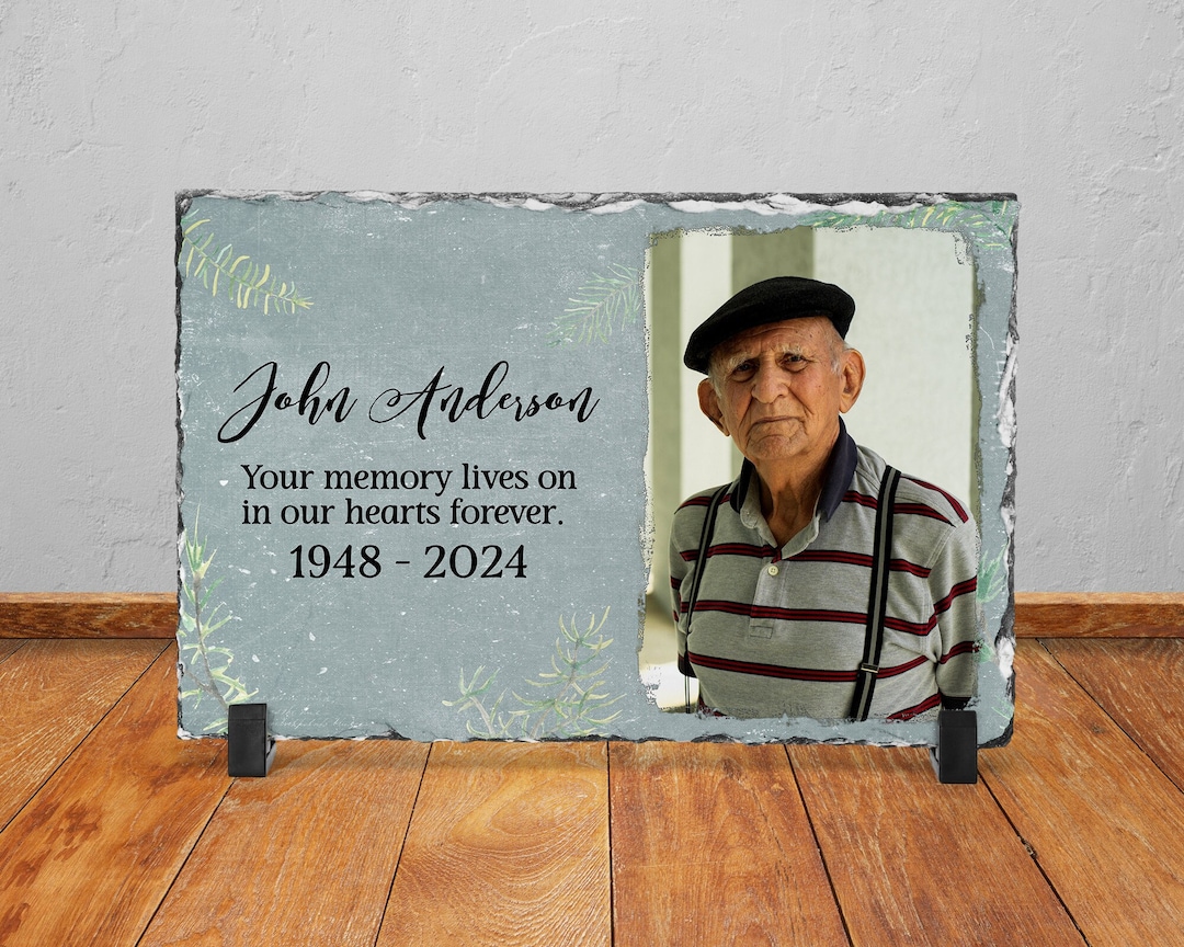 In Loving Memory: Personalized Memorial Plaque - Etsy