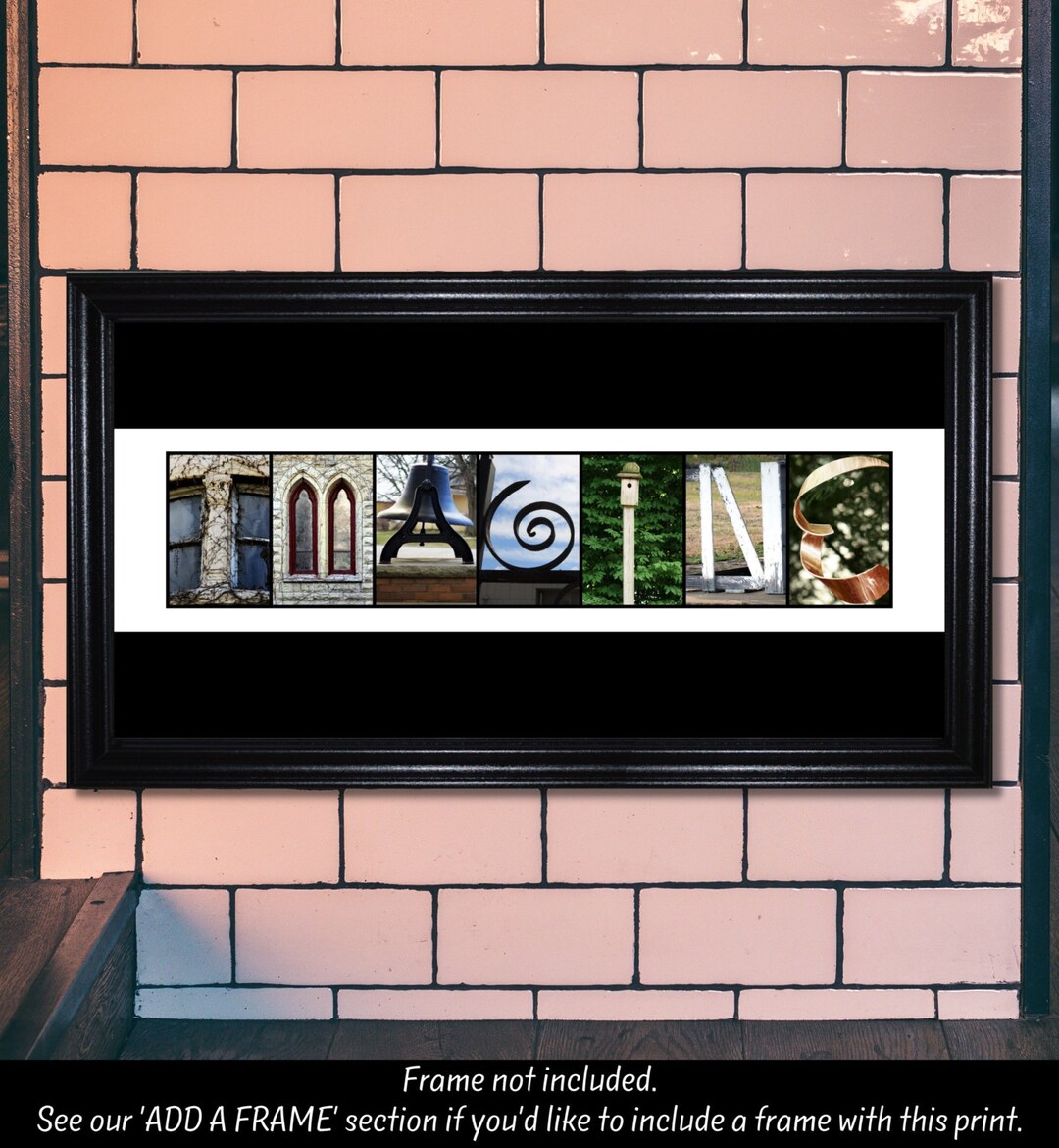 Wall Art Personalized Gift Imagine Inspirational Print Imagine - Etsy