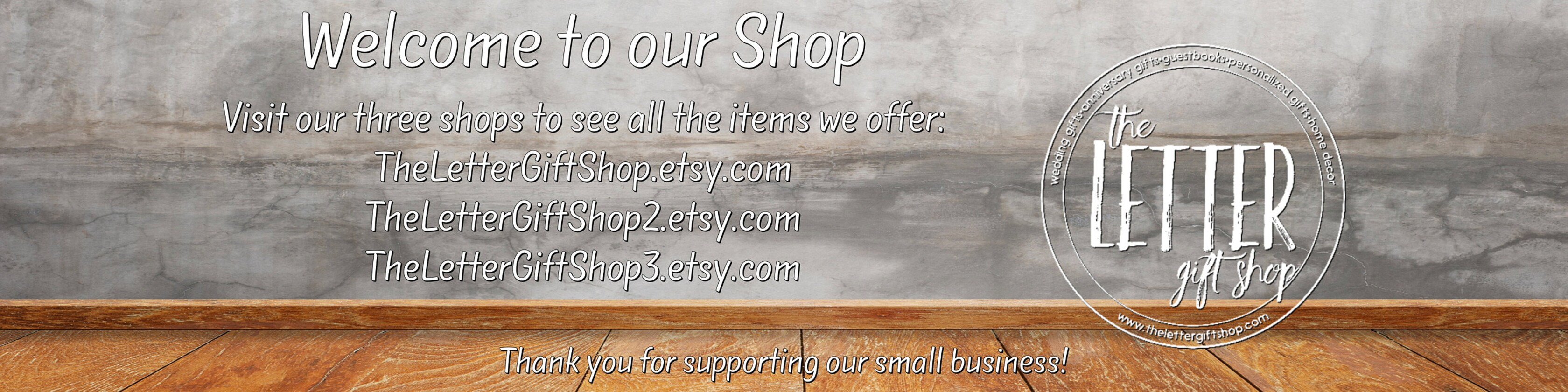 TheLetterGiftShop - Etsy