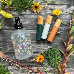 Spring Nature Themed Spray Bottle - Etsy