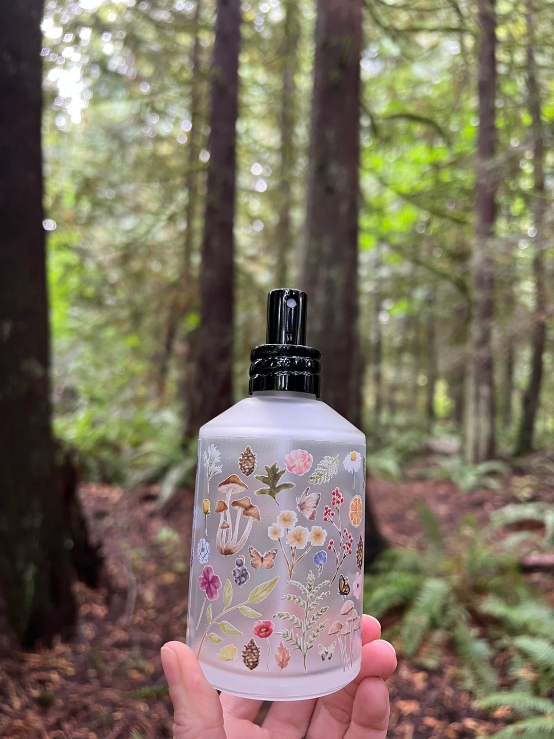 Spring Nature Themed Spray Bottle - Etsy