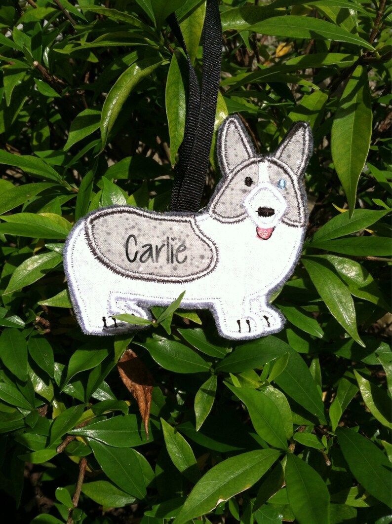 Personalized Custom Corgi Ornament | Etsy