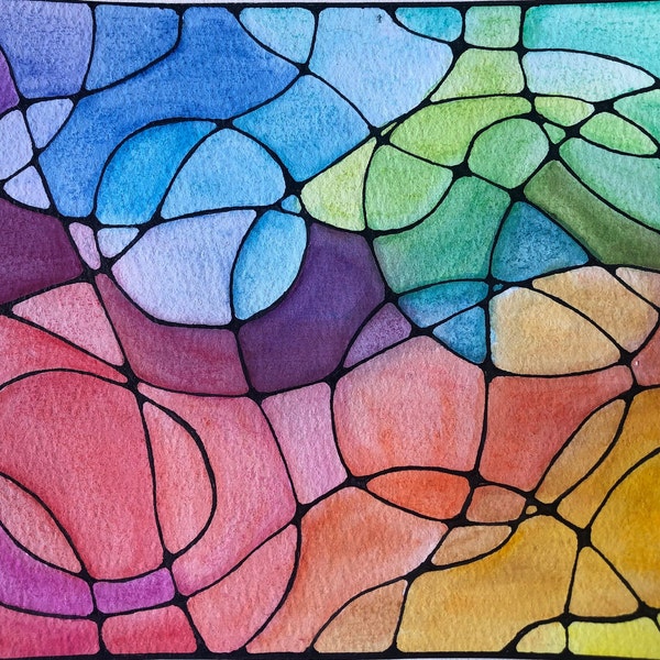 Neurographic Art - Etsy