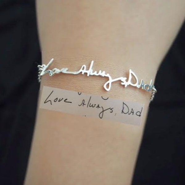 Signature Bracelet - Etsy