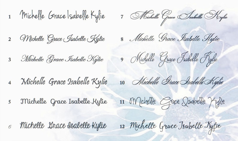 Custom Names Bracelet - Personalized Name Bracelet - Multiple Names ...