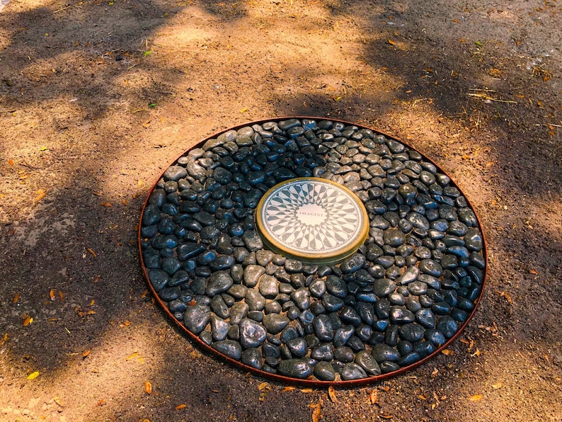 Imagine Mosaic Replica Garden Stone - Etsy