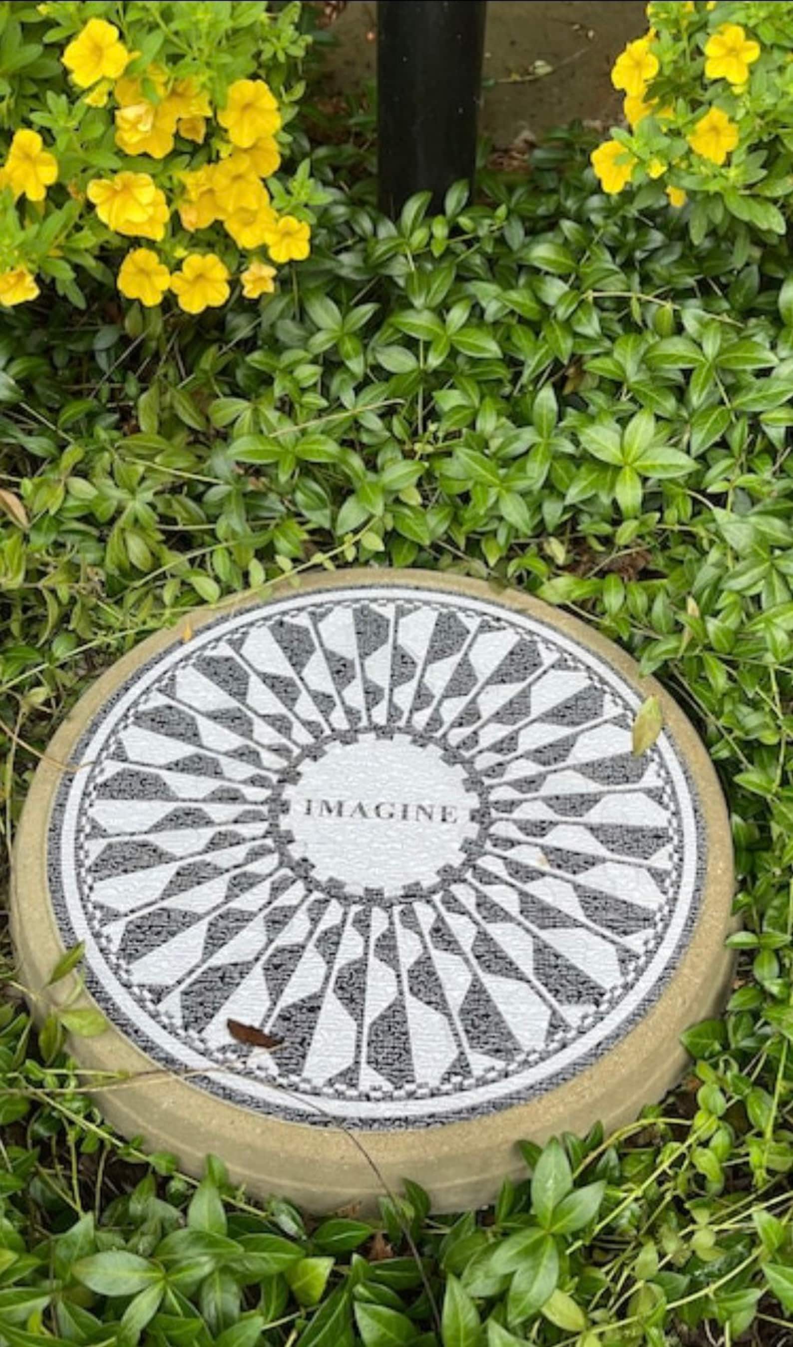 Imagine Mosaic Replica Garden Stone - Etsy