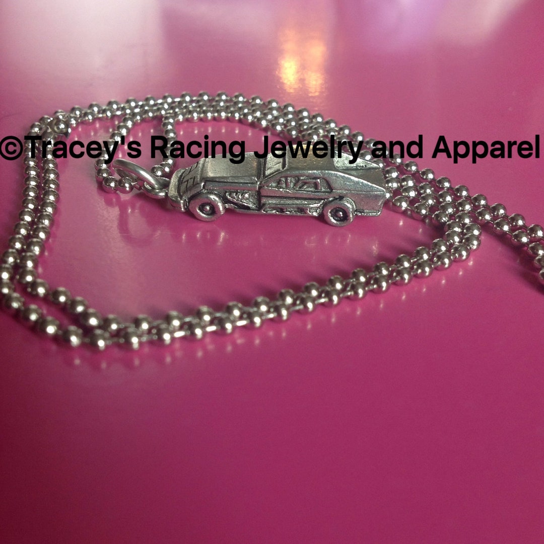 Tracey's Racing Jewelry IMCA Dirt Modified Necklace Dirt Track Auto ...