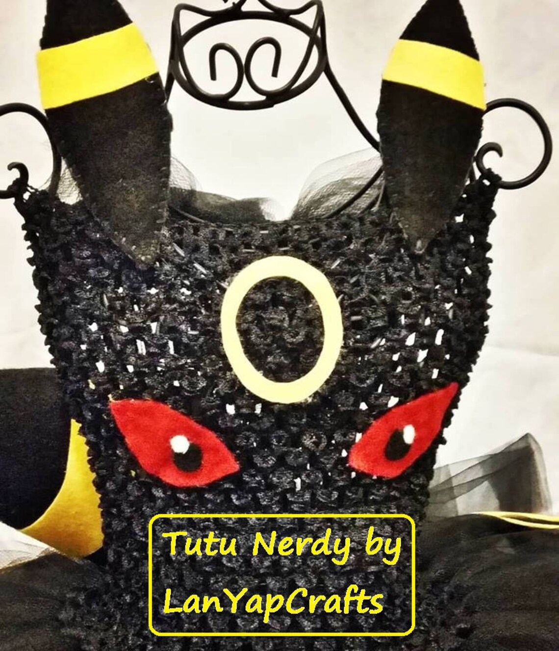 Umbreon Pokemon Tutu Dress - Baby, Toddler, Girls Cosplay Costume - Etsy