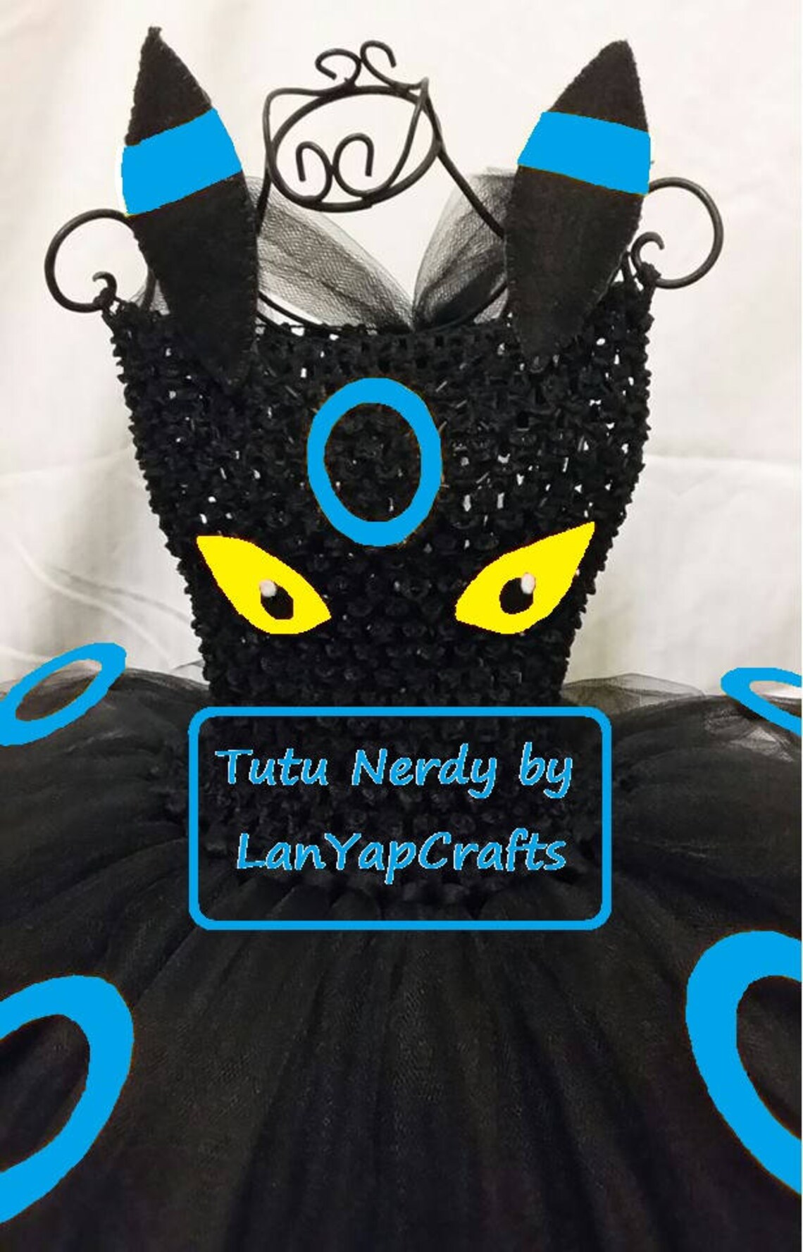 Umbreon Pokemon Tutu Dress - Baby, Toddler, Girls Cosplay Costume - Etsy