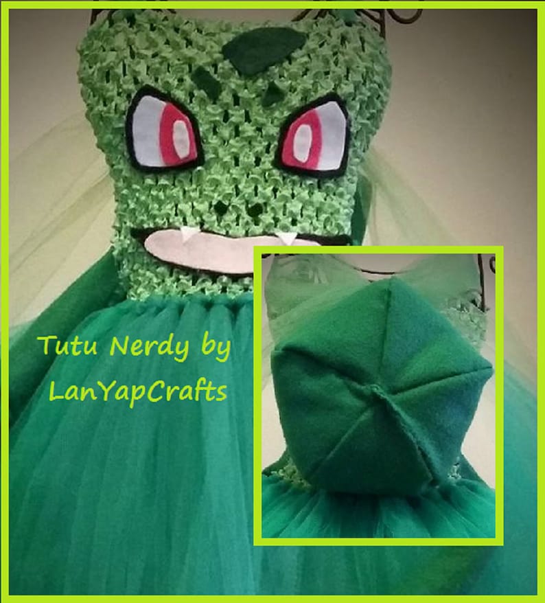 Bulbasaur Pokemon Cosplay Halloween Costume Baby Toddler Girls Tutu ...