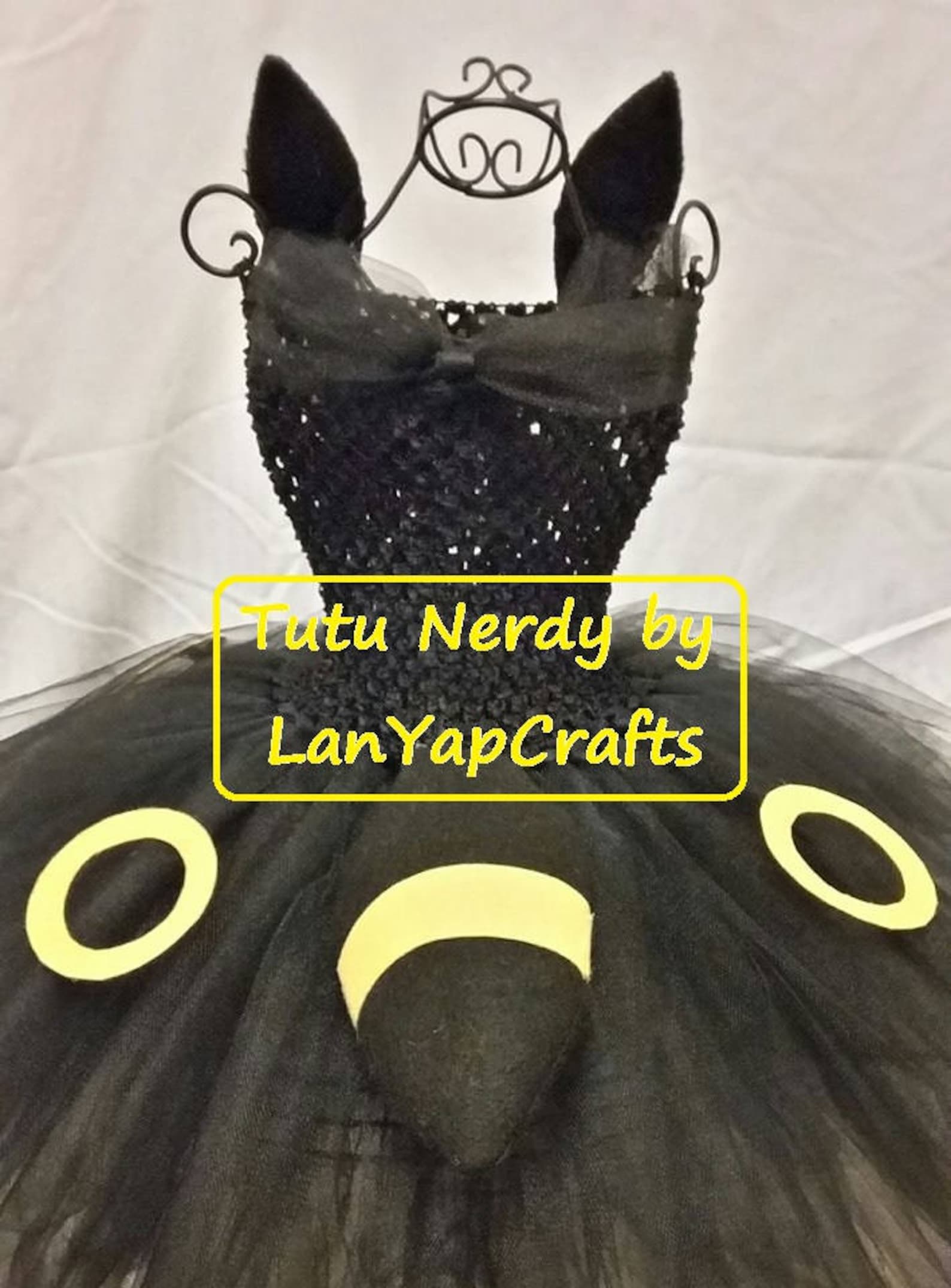 Umbreon Pokemon Tutu Dress - Baby, Toddler, Girls Cosplay Costume - Etsy