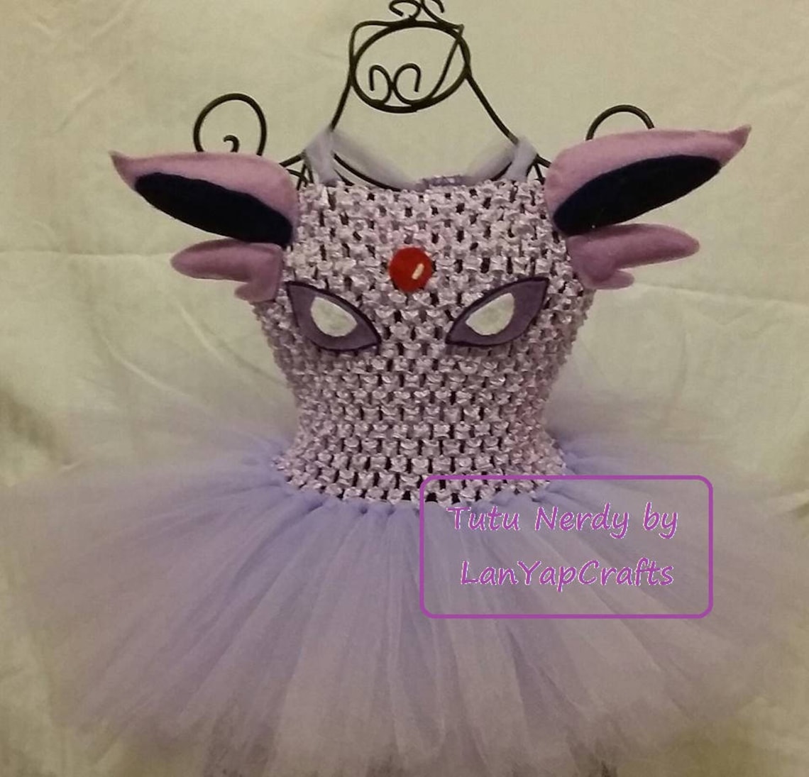 Espeon Pokemon Cosplay Tutu Dress, Halloween Costume - Etsy