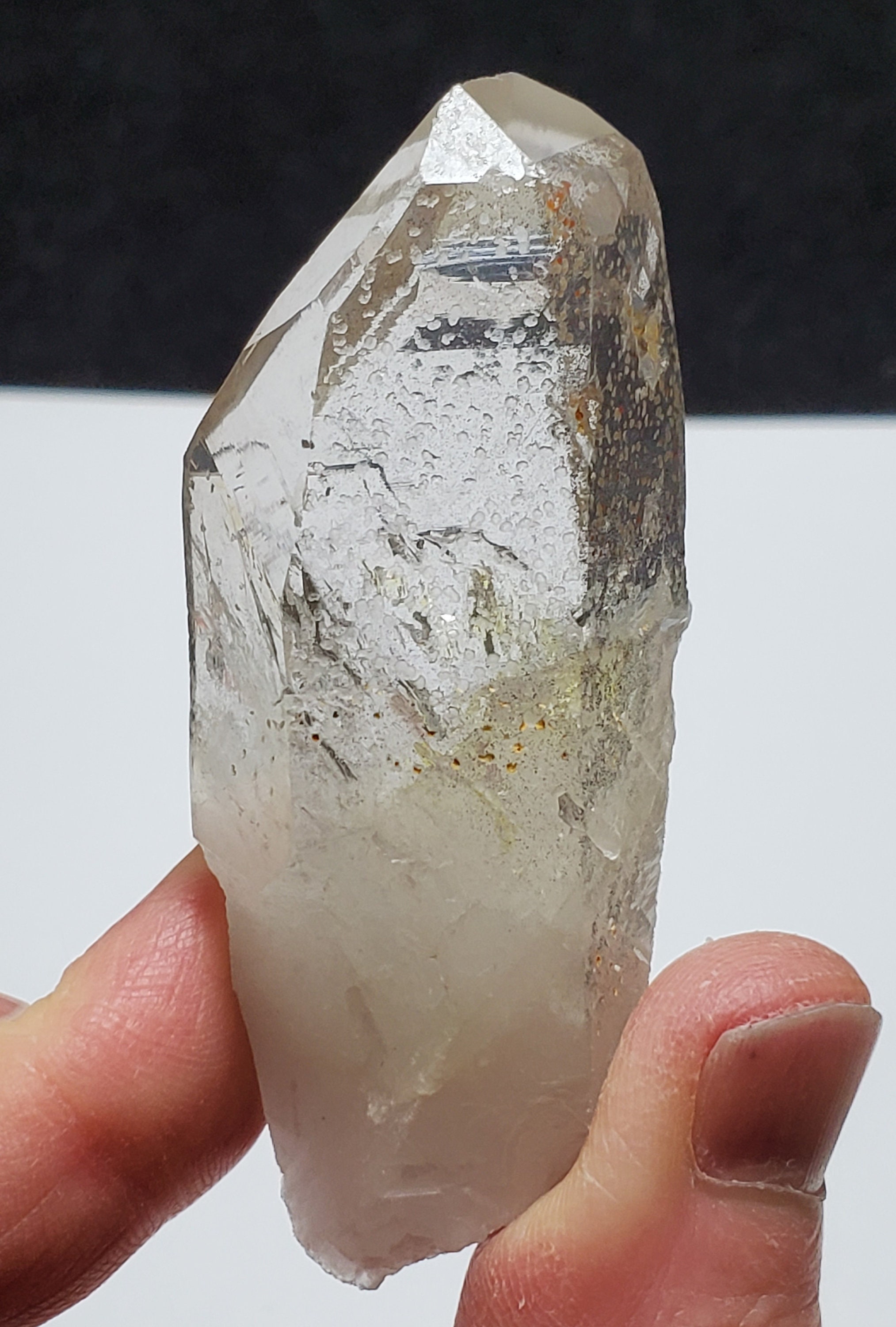 Etched Quartz Crystal 'Cube Codex' From Serra Do Cabral, Brazil ...