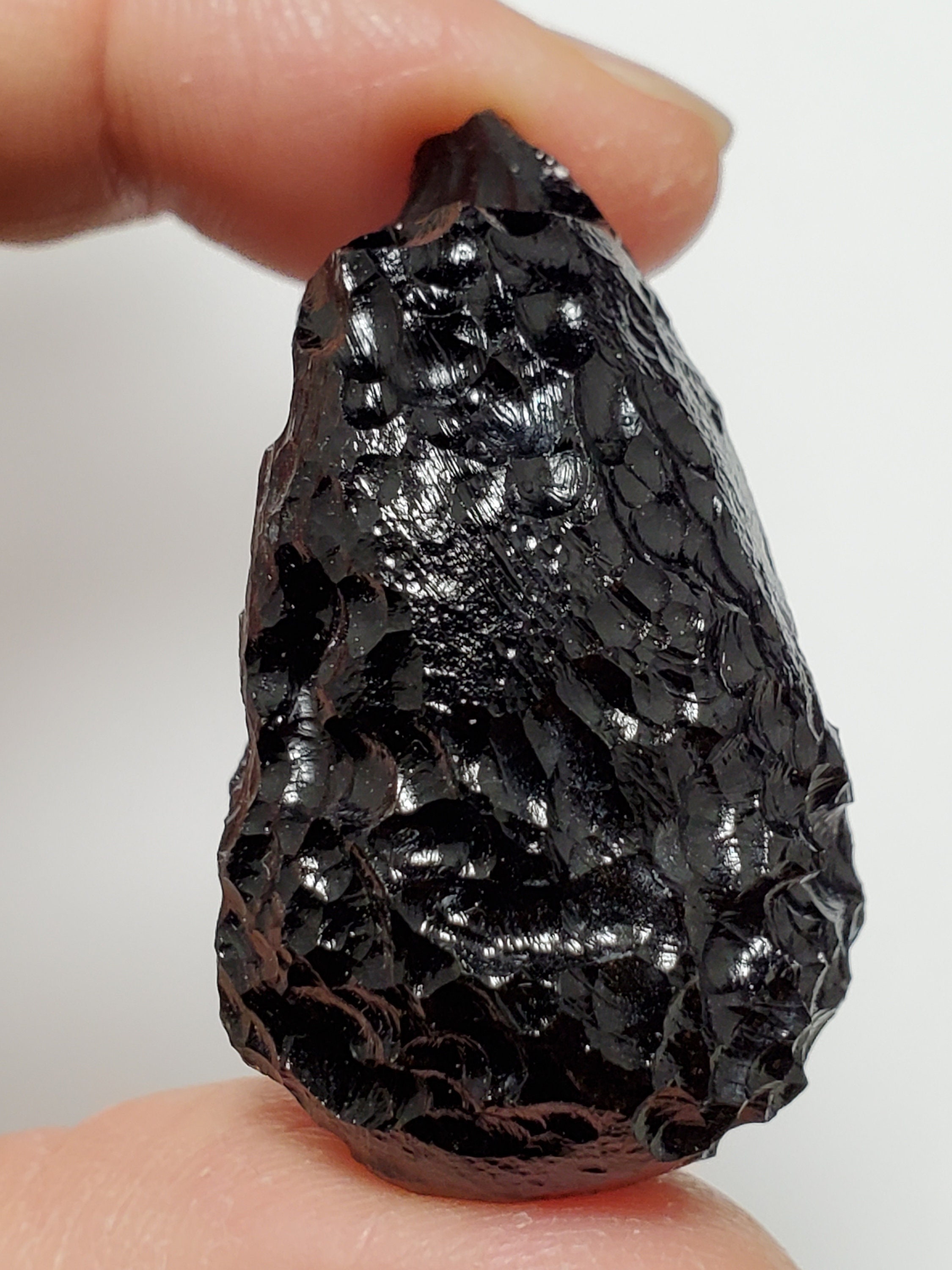 Tektite, from Thailand- Thailandite, Indochinite- Amazing Surface ...