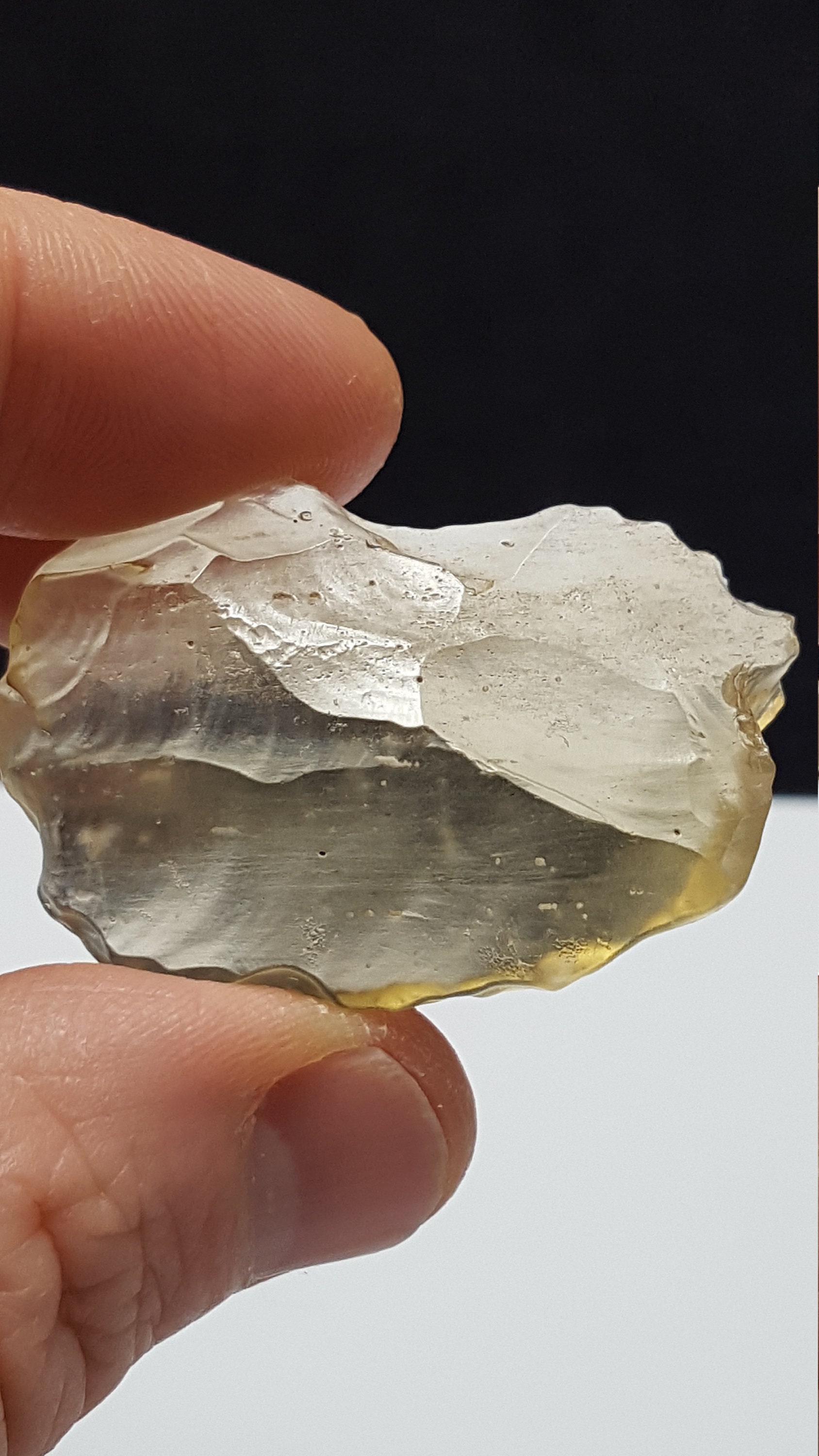 Libyan Desert Glass Impactite, Tektite 12.1 Grams or 60.5 Carat ...