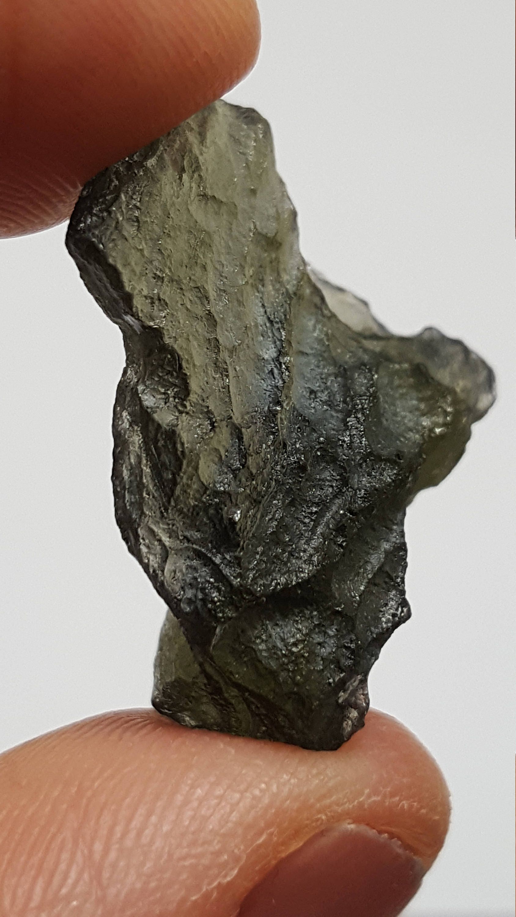 Moldavite - Czech Republic- Nice Tektite- Excellent Color and Texture ...