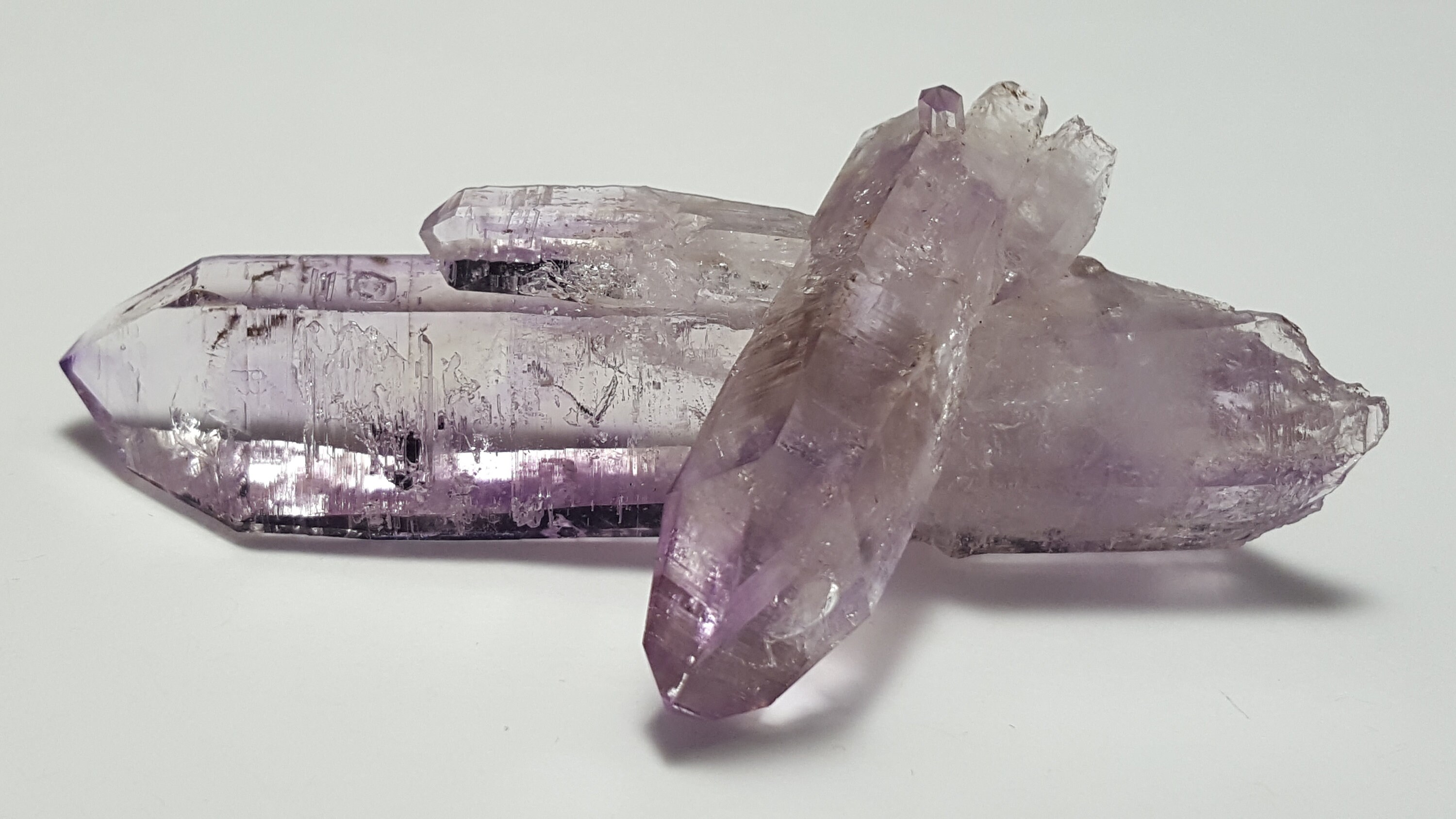70 Grams- 3.75 Inches Tall- Beautiful Lavender Amethyst from Veracruz ...
