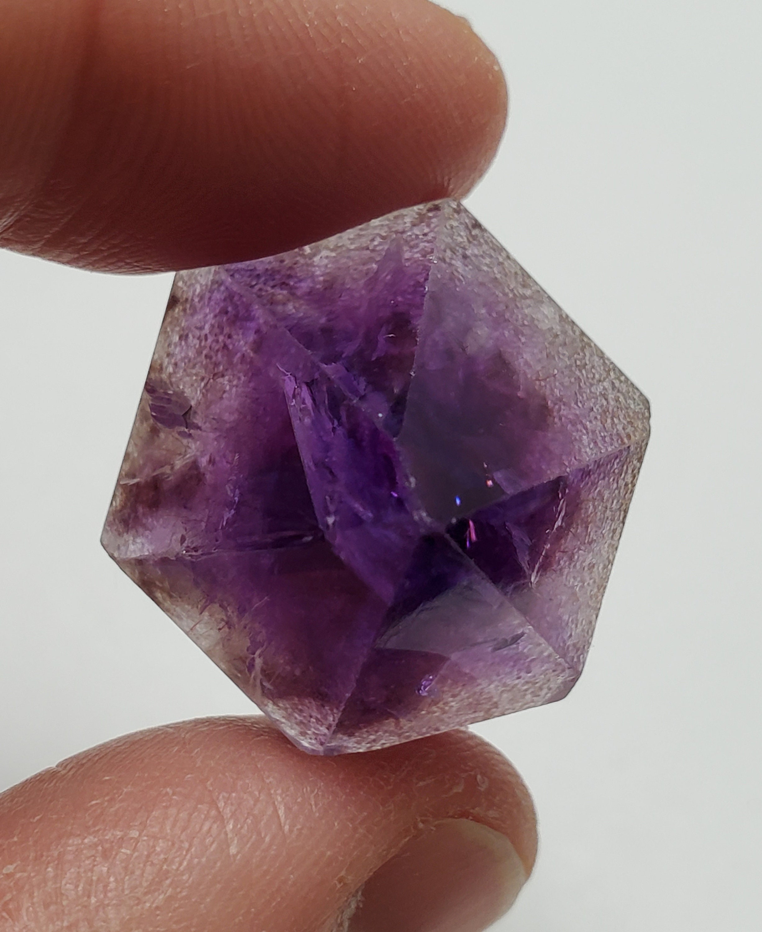 Natural Amethyst Crystal- Tata Province, Morocco- 12.5 Grams Beautiful ...