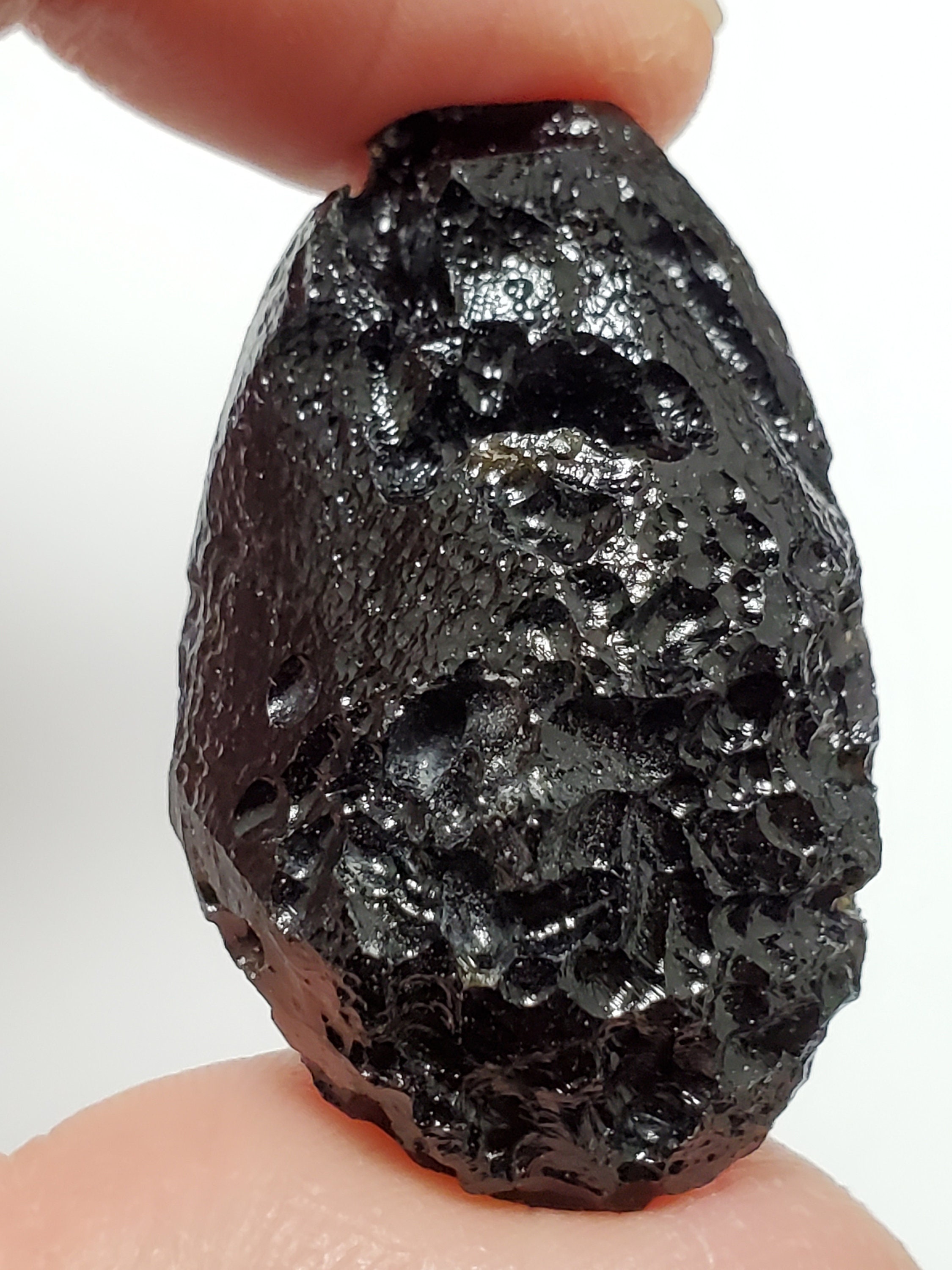 Tektite, from Thailand- Thailandite, Indochinite- Amazing Surface ...
