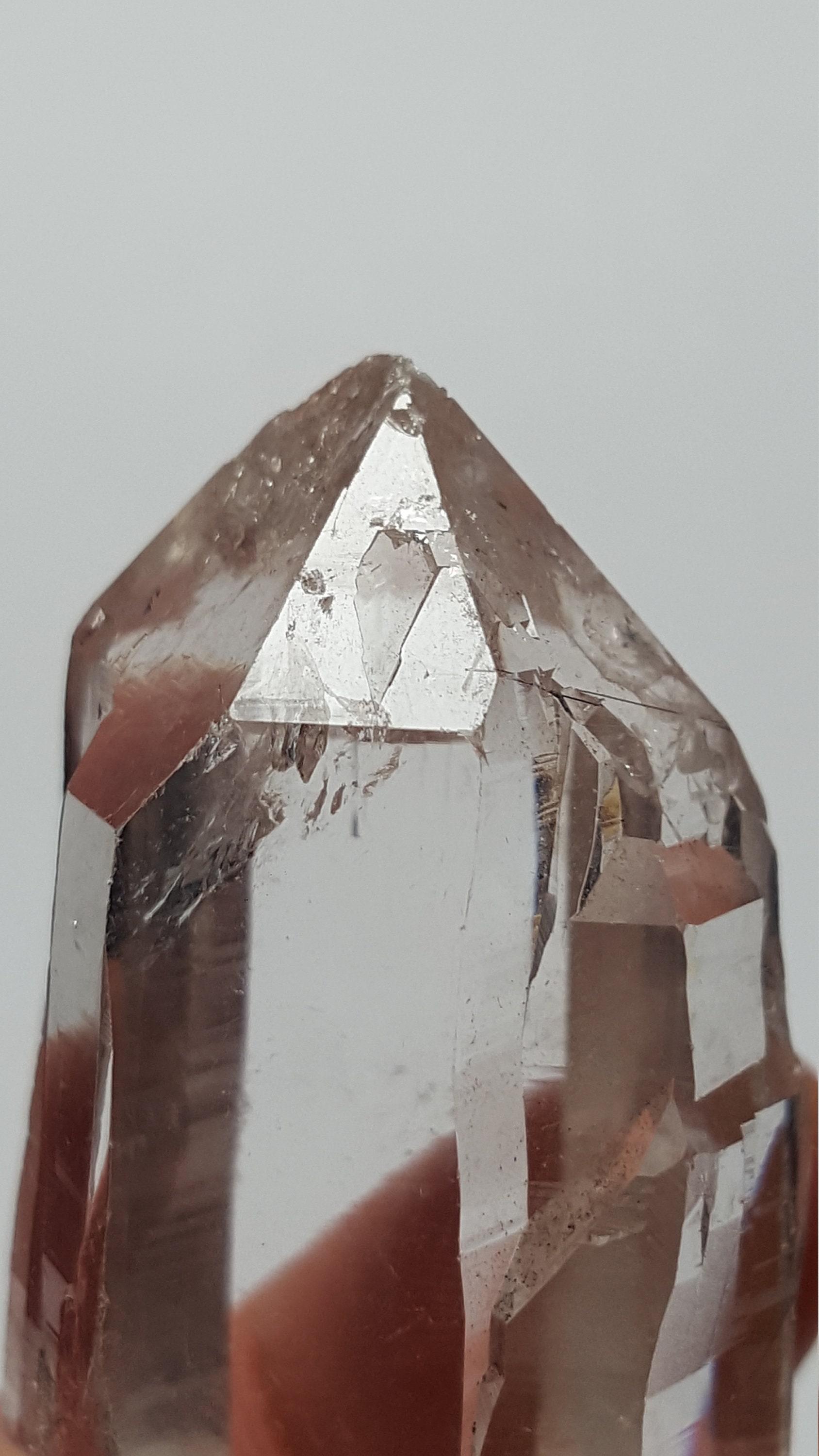 Cathedral Quartz with Tourmaline Inclusions from Brazil- Beautiful ...