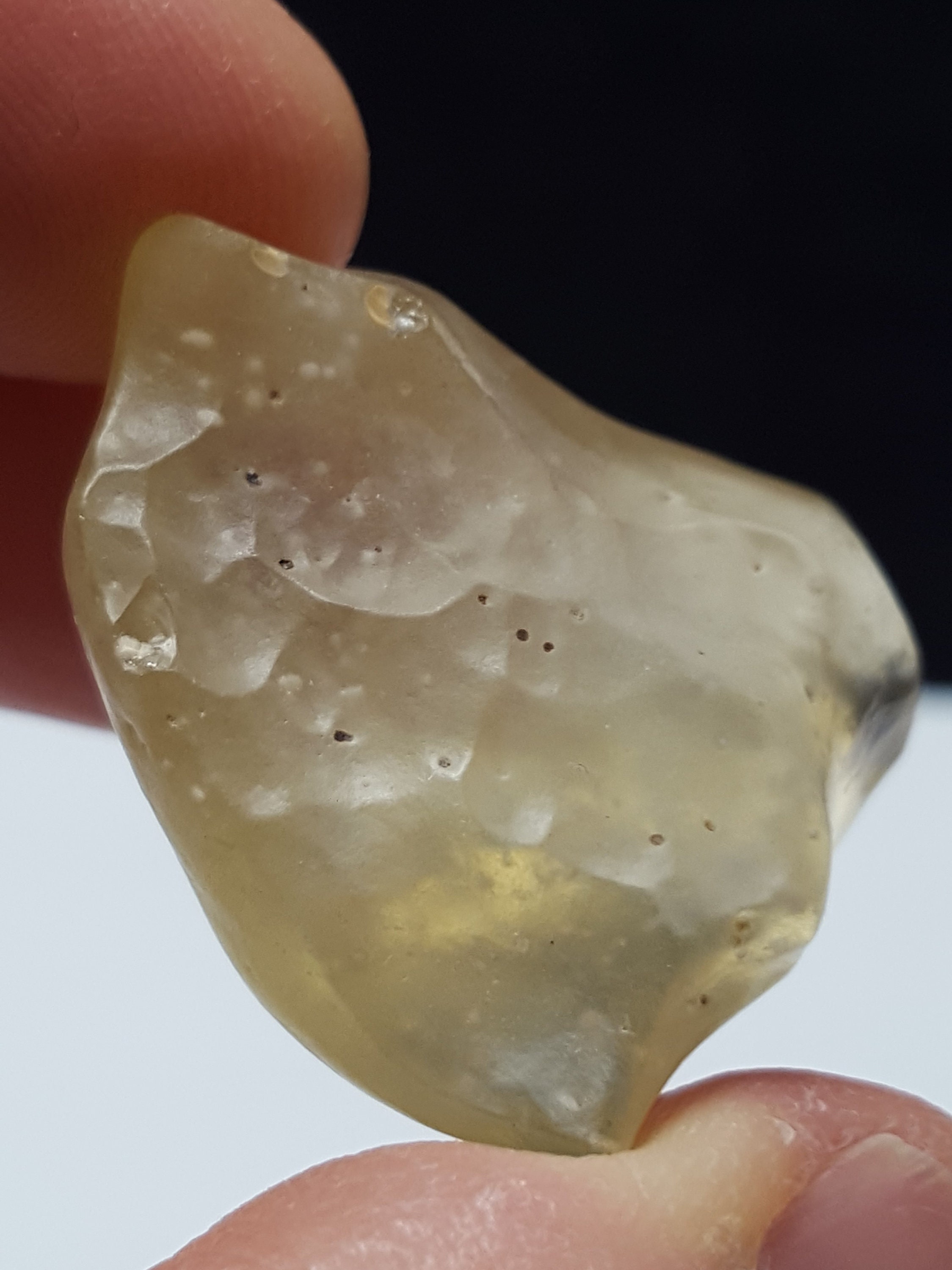Libyan Desert Glass Tektite, Impactite 12.7 Grams or 63.5 Carat- Good ...