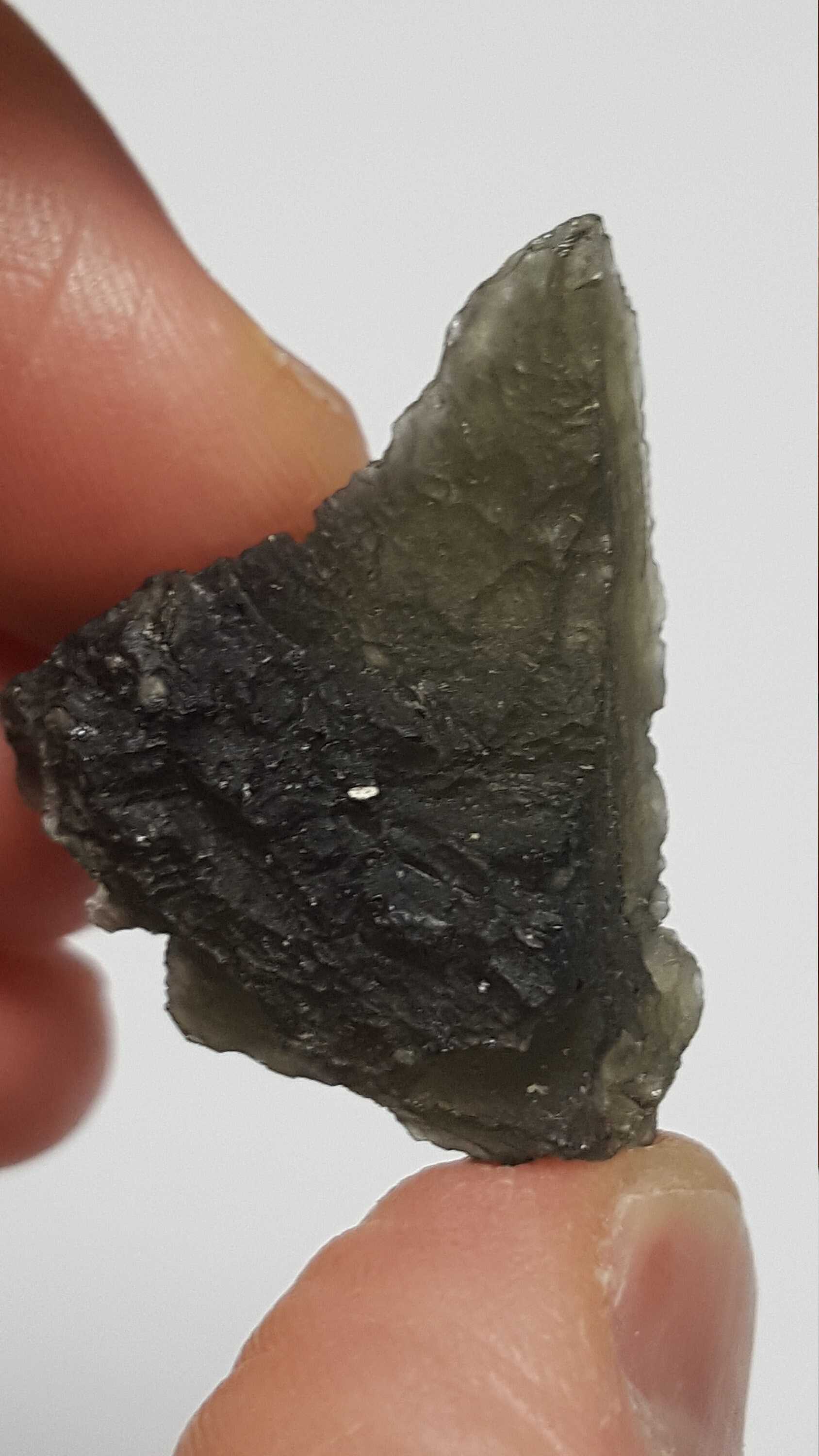 Moldavite- Czech Republic- Nice Tektite- Excellent Color and Texture- 5 ...