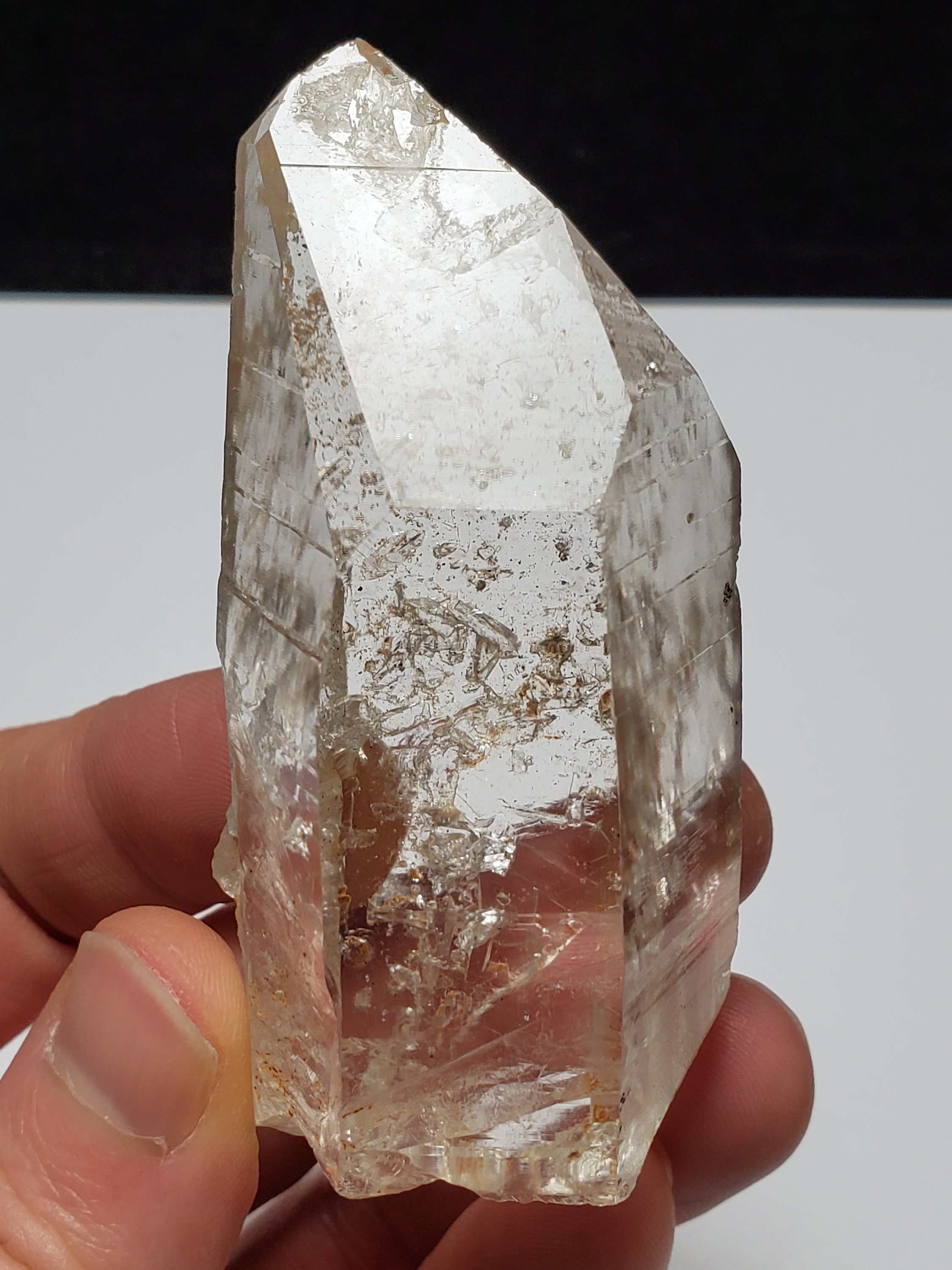3 Inch, 110 Grams- Optical Quartz Crystal from Arkansas, USA, Water ...