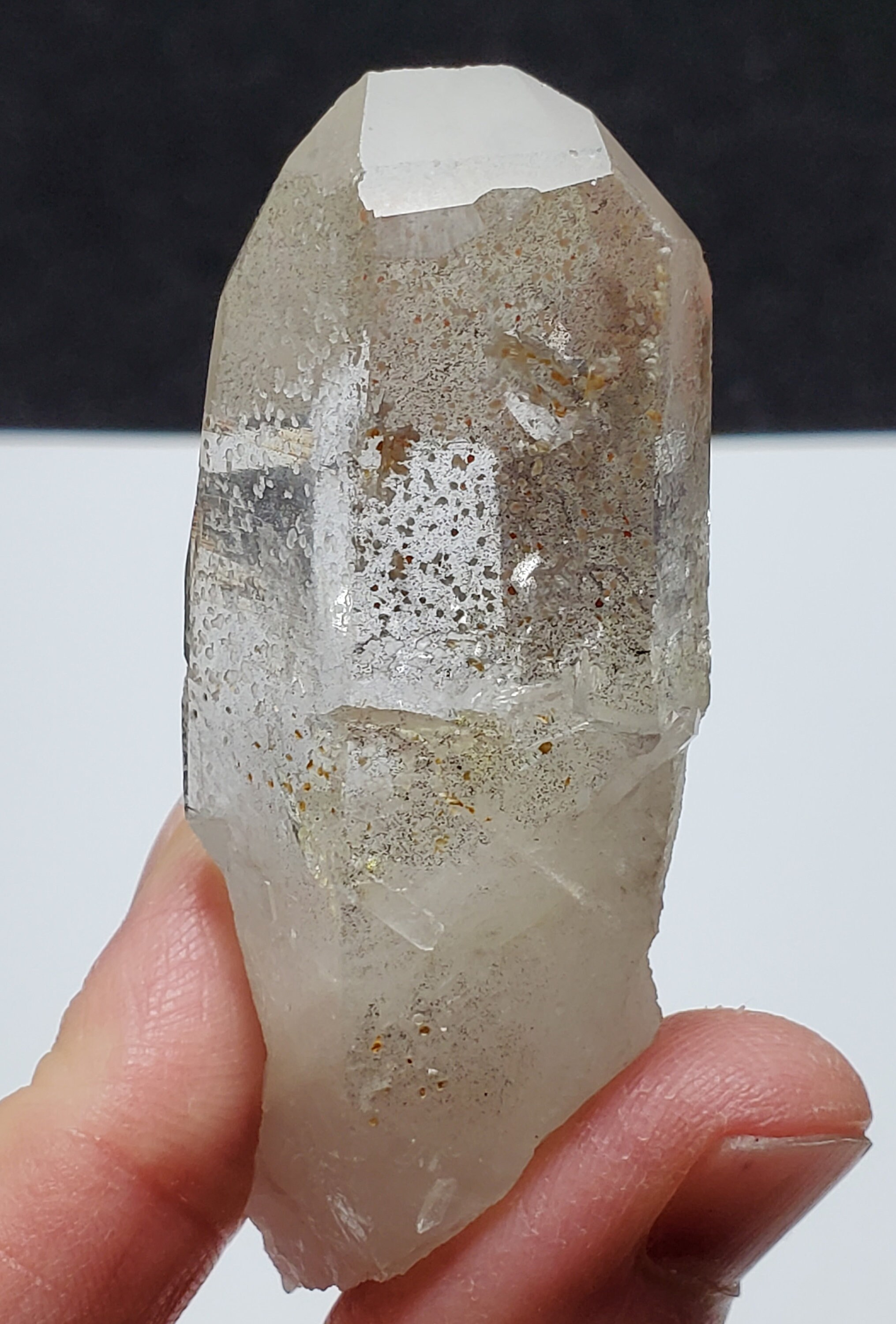 Etched Quartz Crystal 'Cube Codex' From Serra Do Cabral, Brazil ...