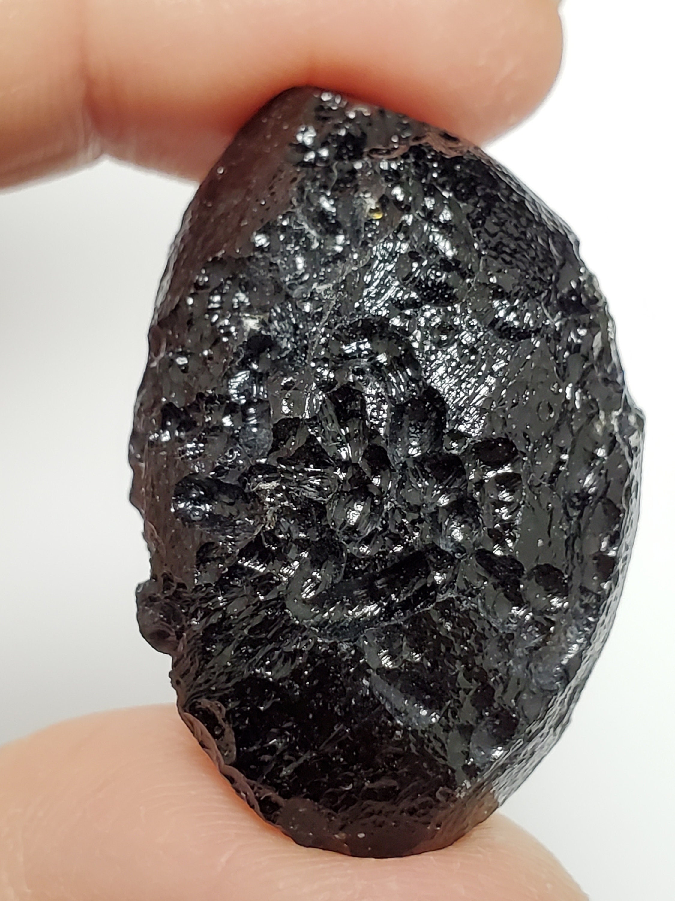 Tektite, from Thailand- Thailandite, Indochinite- Amazing Surface ...