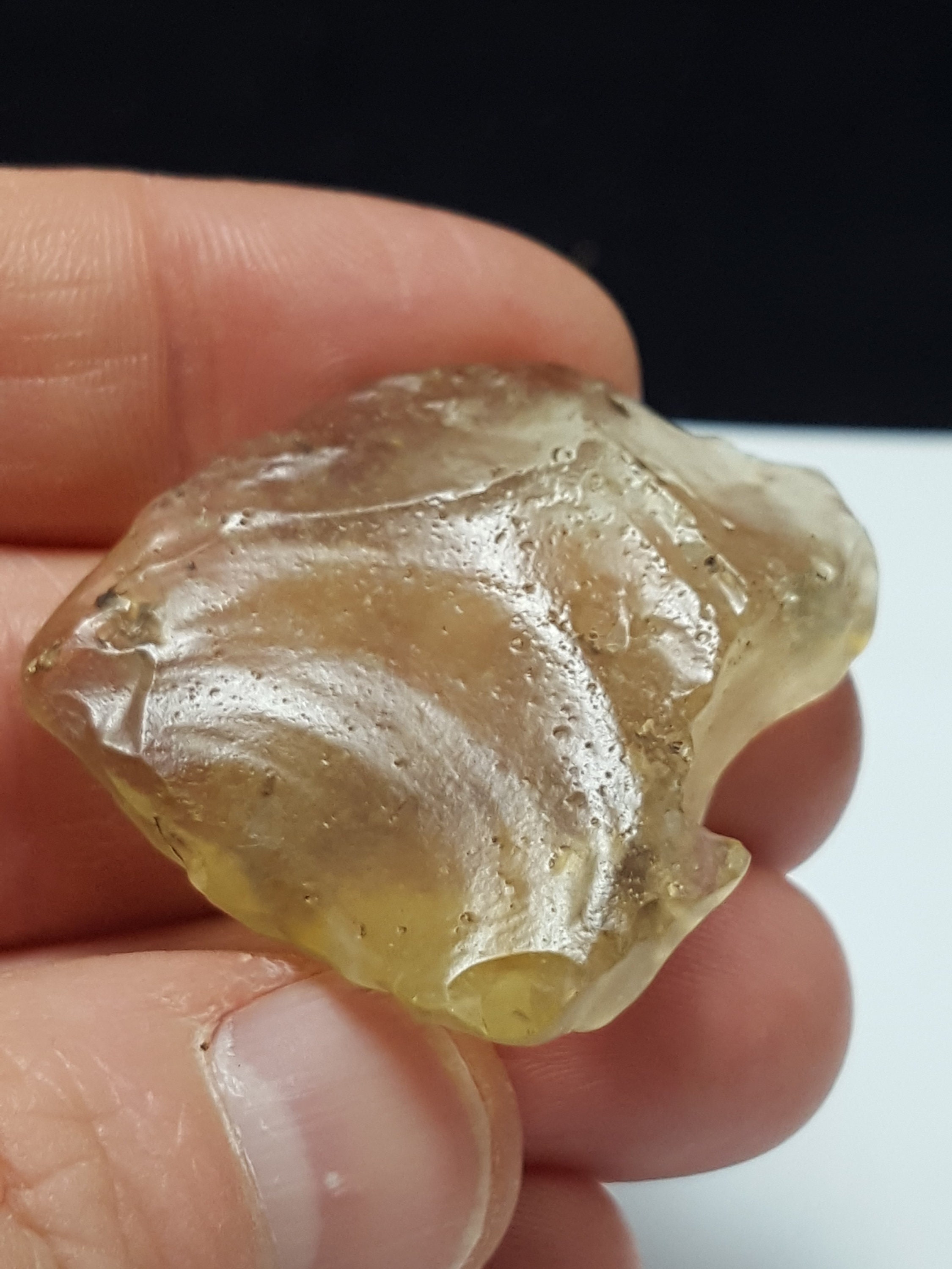 Libyan Desert Glass Tektite, Impactite 13.1 Grams or 65.5 Carat- Good ...