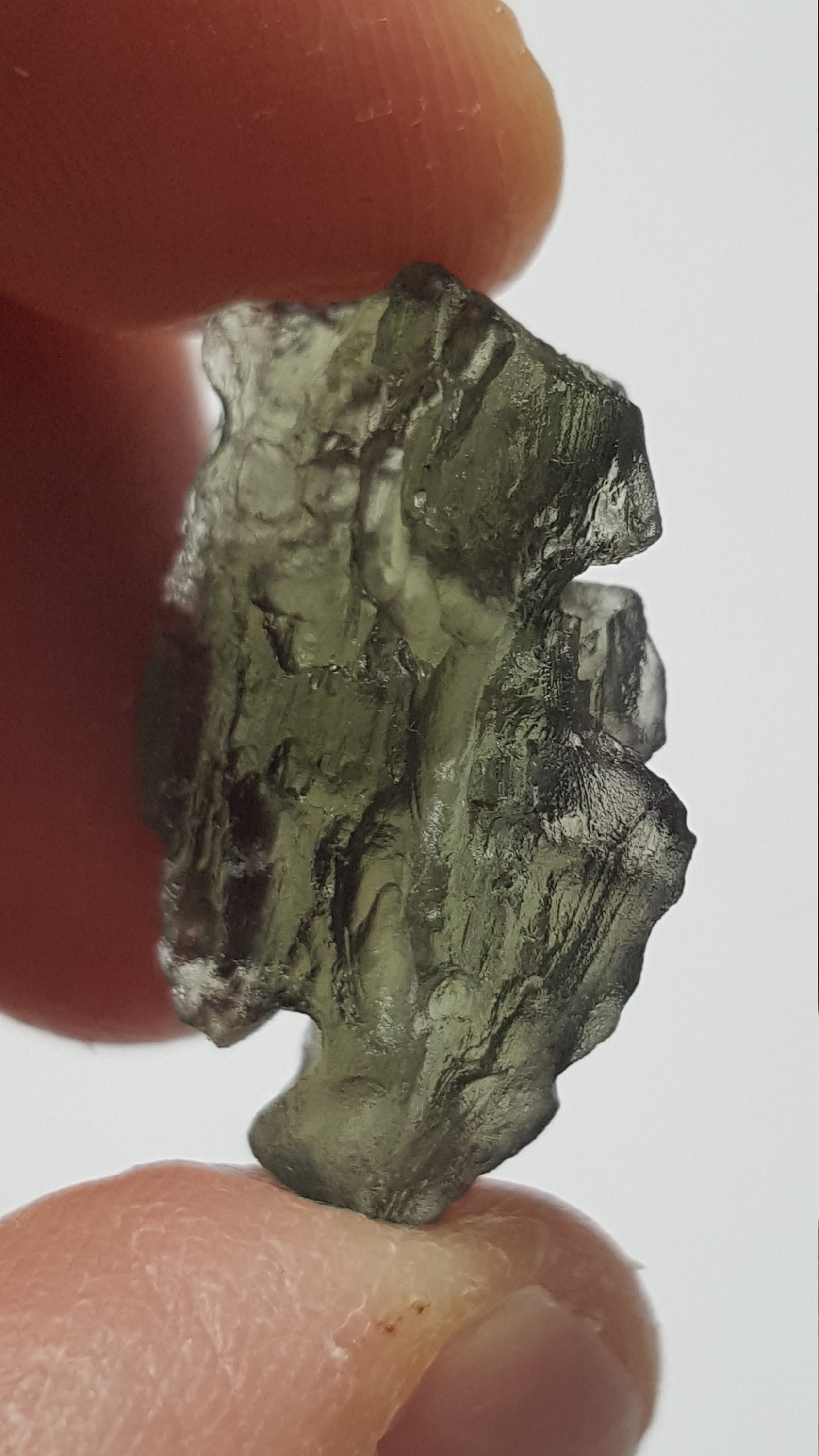 Raw Moldavite 2.5 Grams or 12.5 Carat Moldavite Tektite Piece or ...