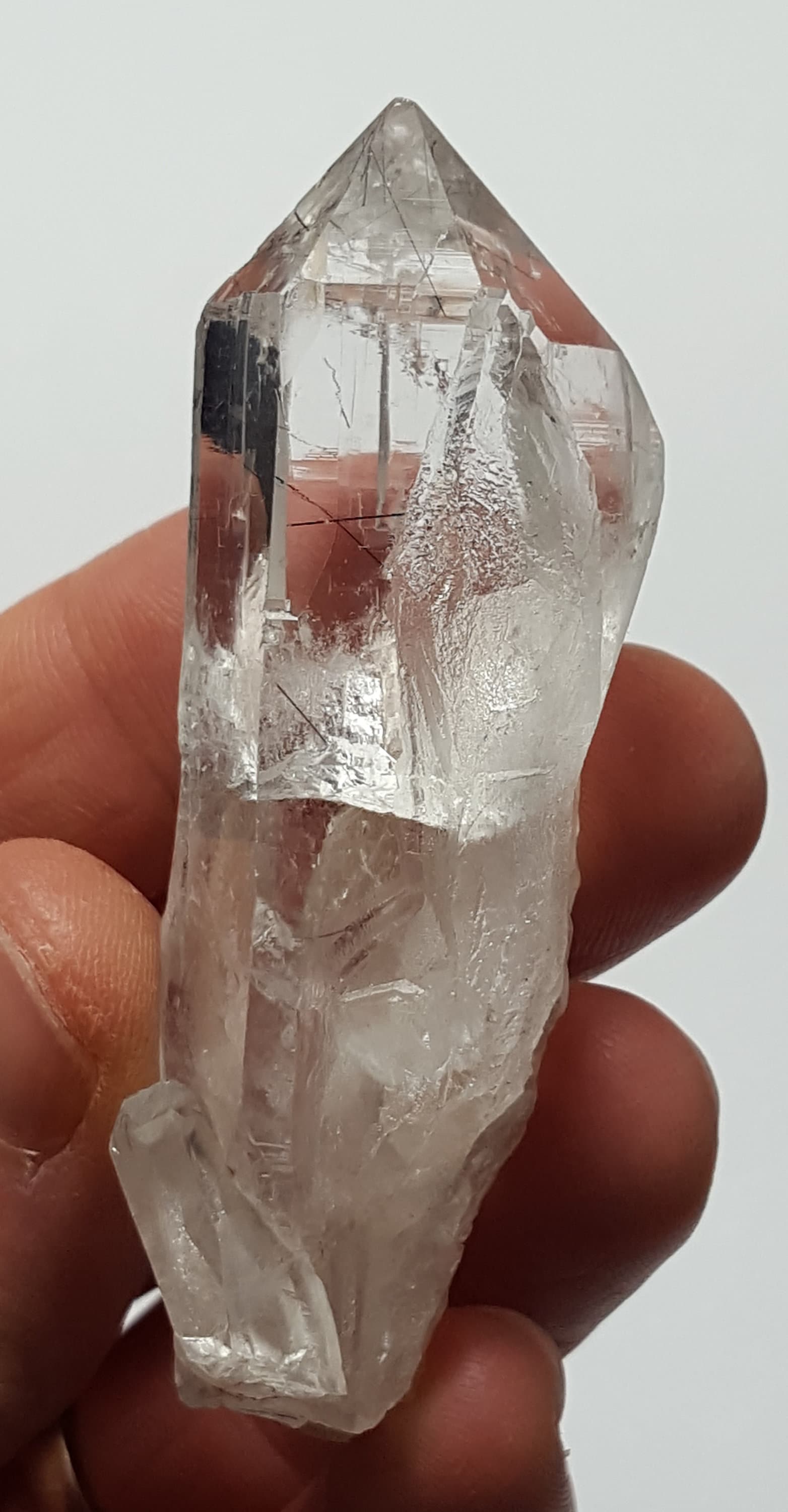 Cathedral Quartz with Tourmaline Inclusions from Brazil- Beautiful ...