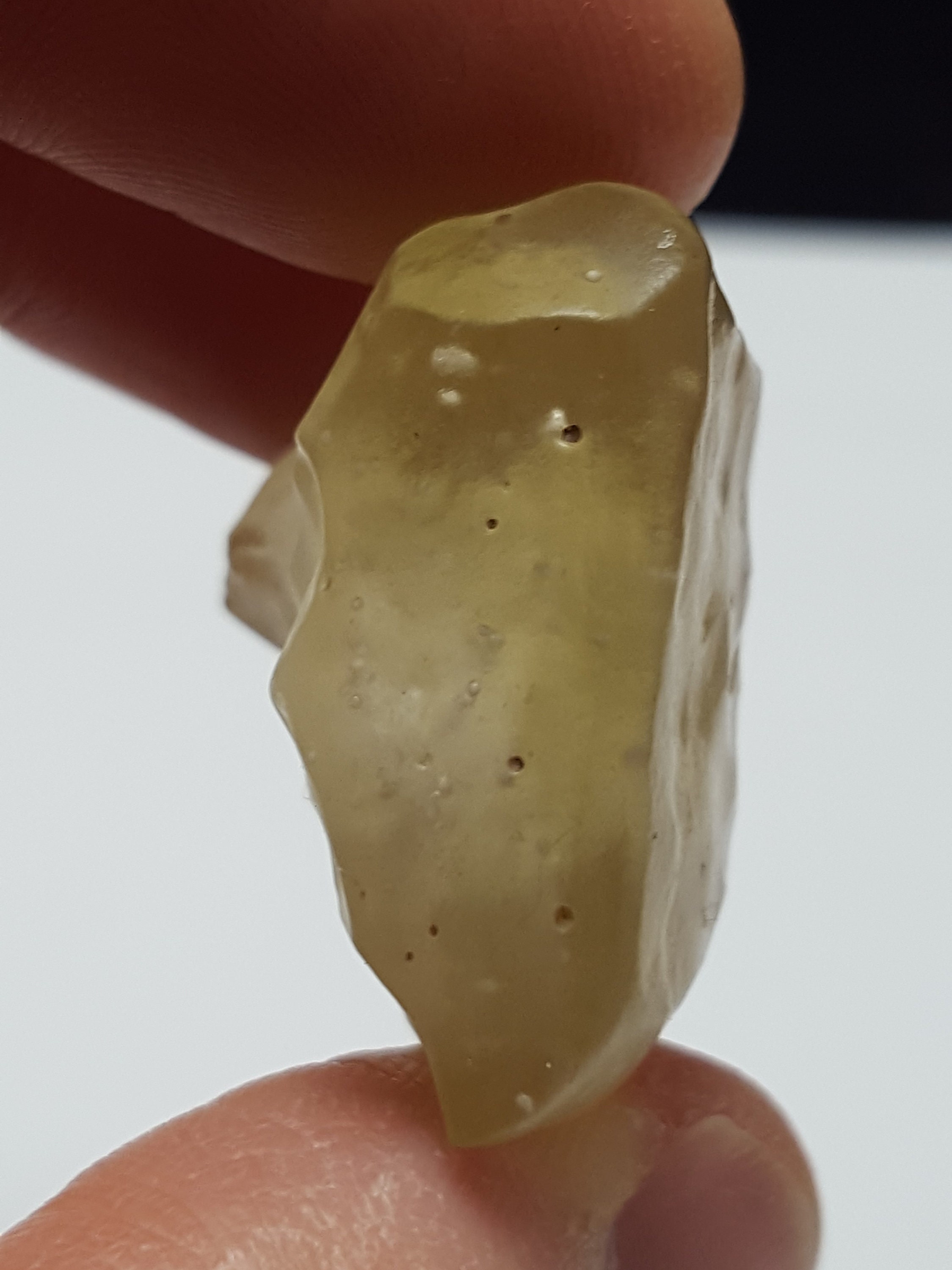 Libyan Desert Glass Tektite, Impactite 12.7 Grams or 63.5 Carat- Good ...