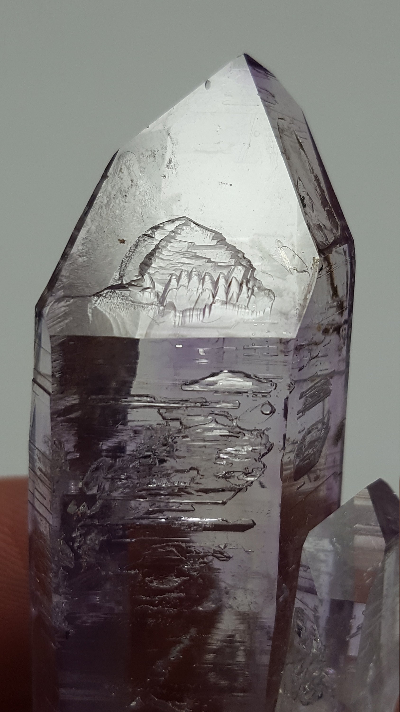 70 Grams- 3.75 Inches Tall- Beautiful Lavender Amethyst from Veracruz ...