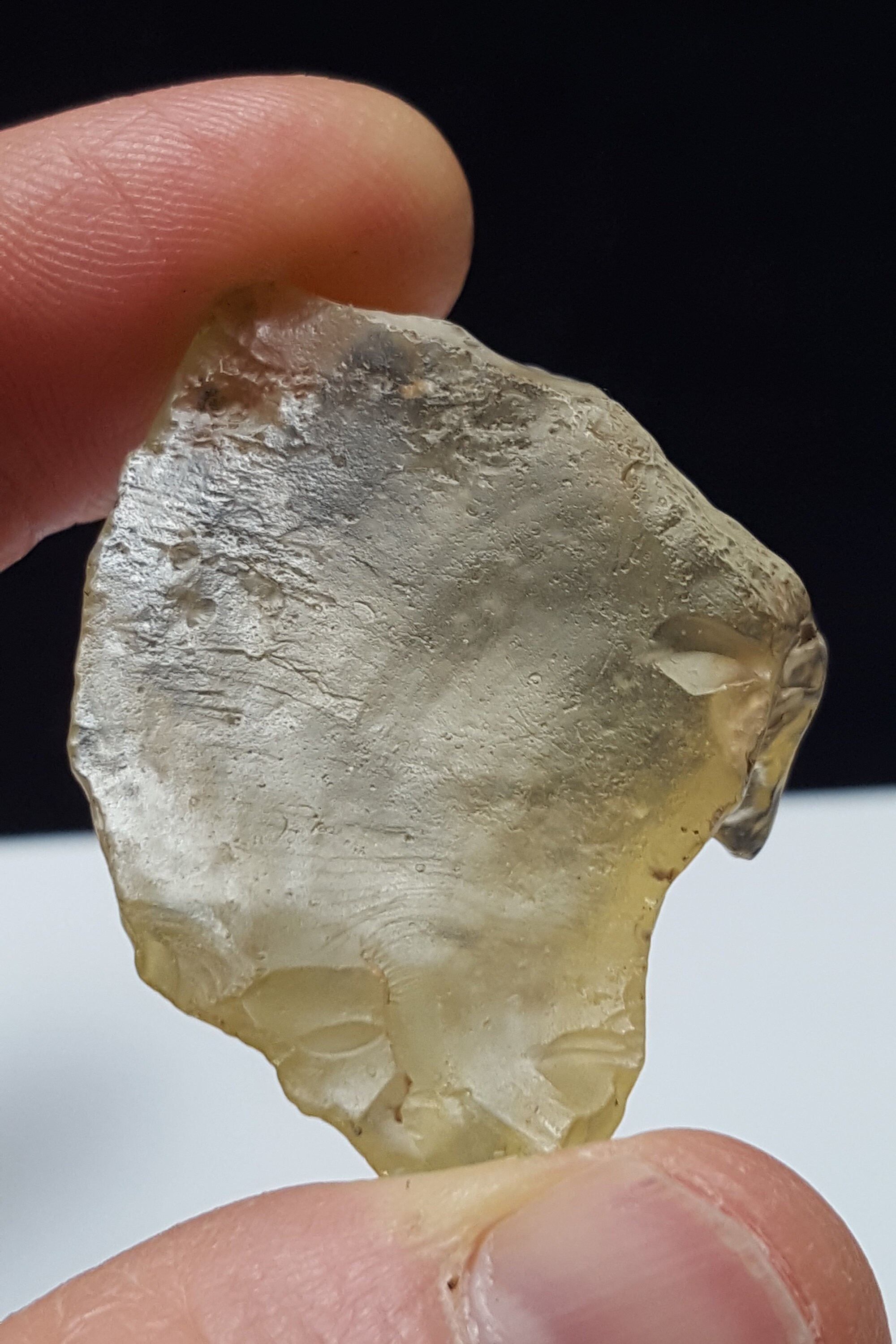Libyan Desert Glass Tektite, Impactite 13.1 Grams or 65.5 Carat- Good ...