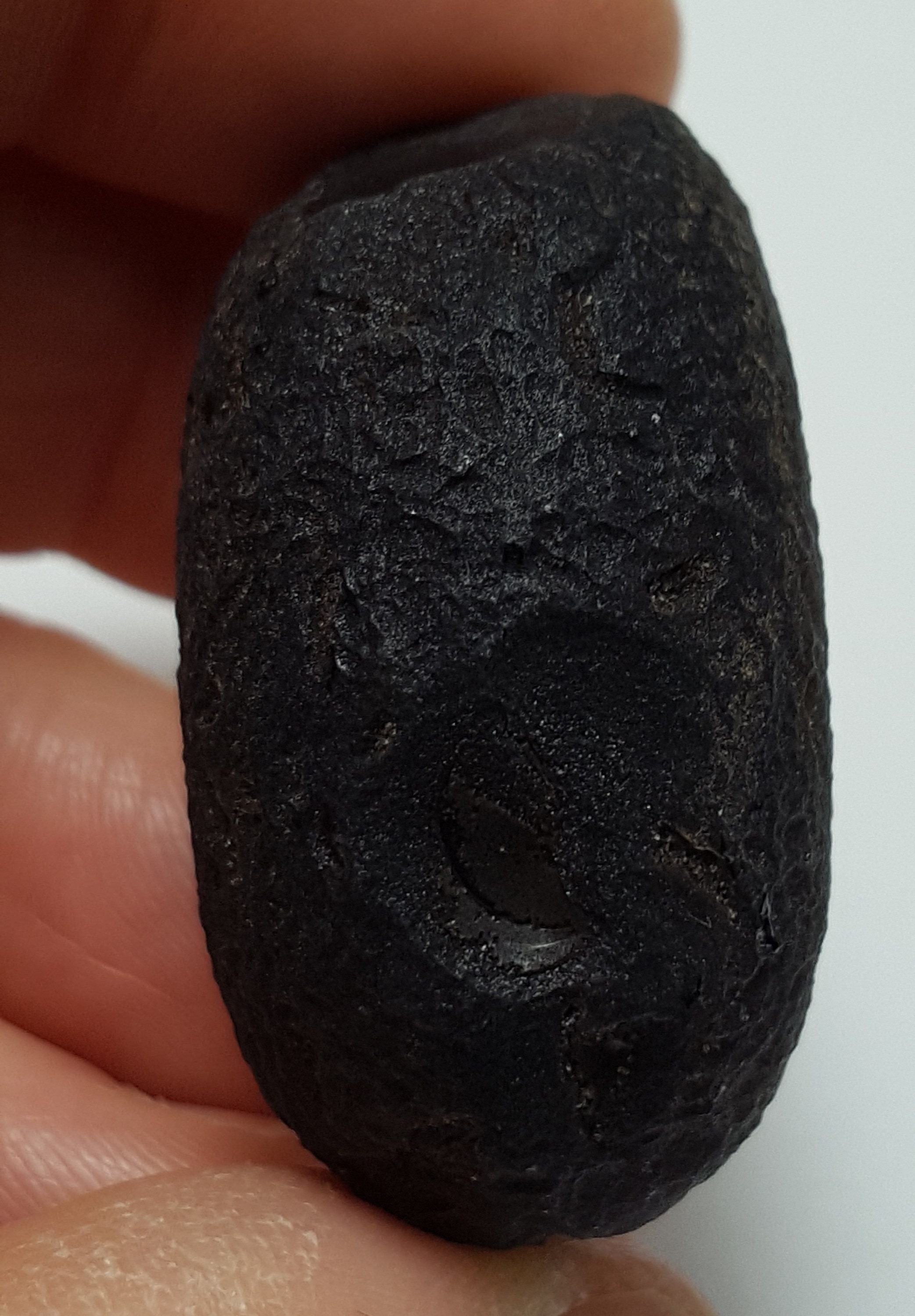 Large Saffordite Cintamani Translucent Tektite- Cintamani Stone from ...