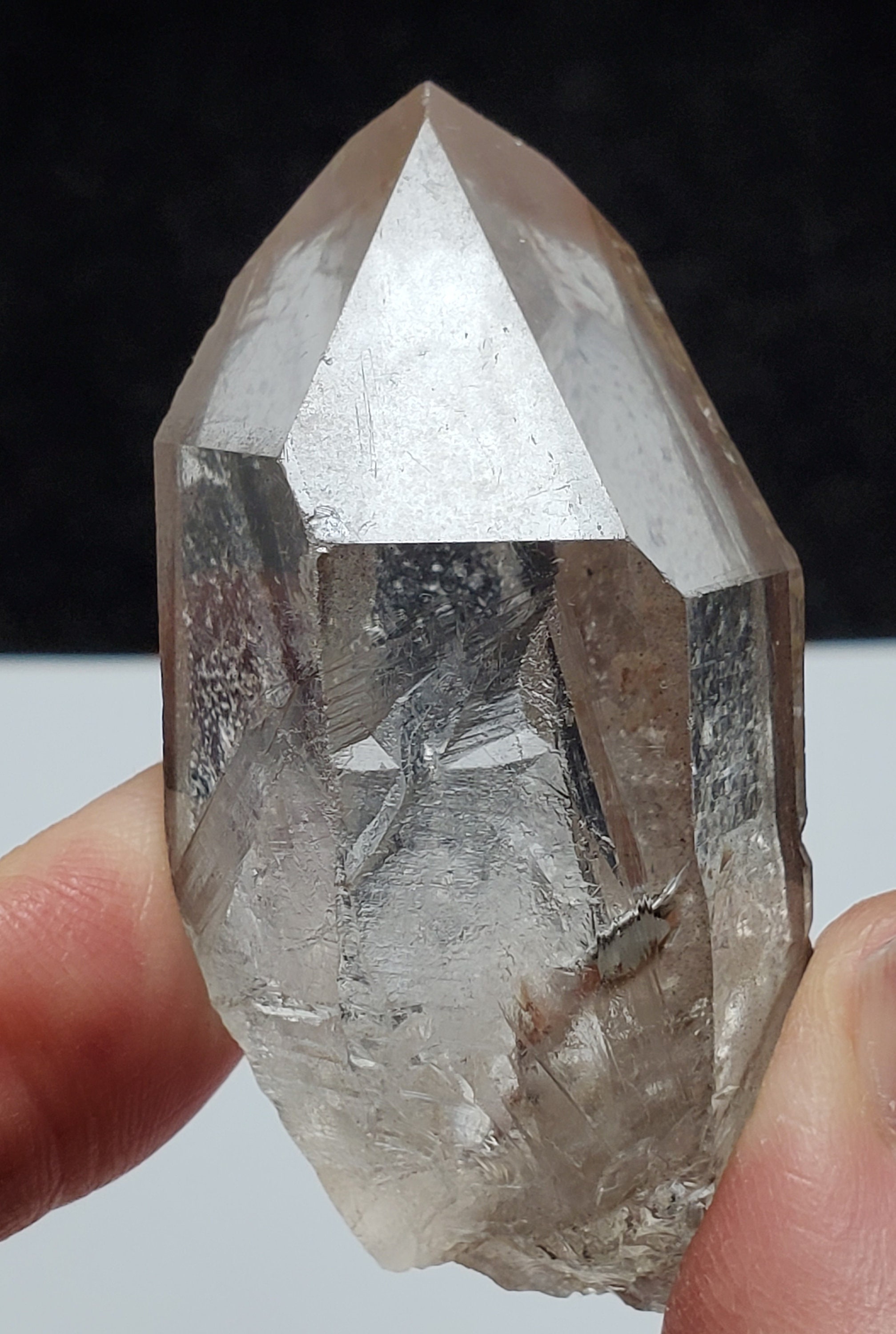 Etched Quartz 'Cube Codex' Crystal- 5.6 cm Long- Serra Do Cabral ...