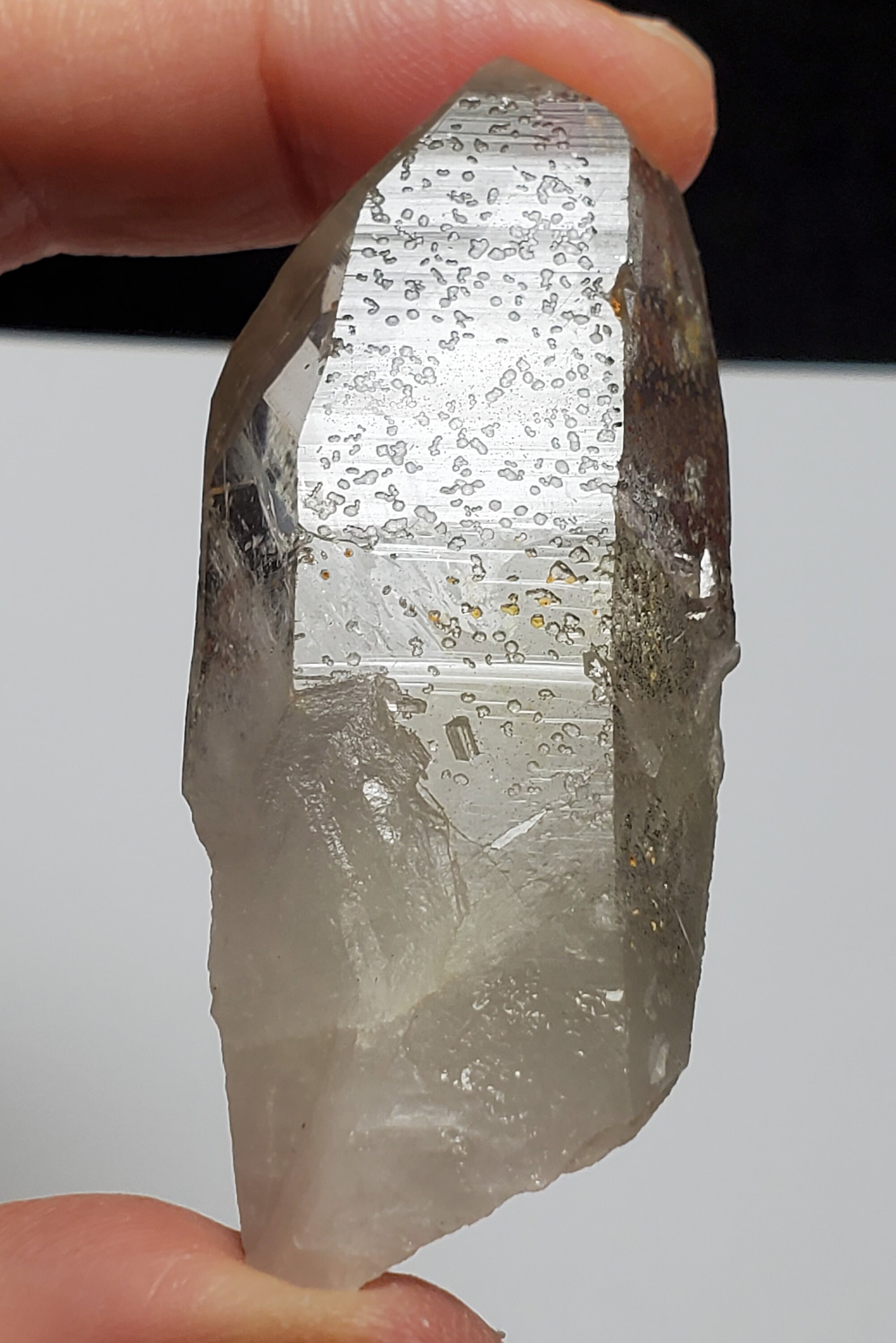 Etched Quartz Crystal 'Cube Codex' From Serra Do Cabral, Brazil ...