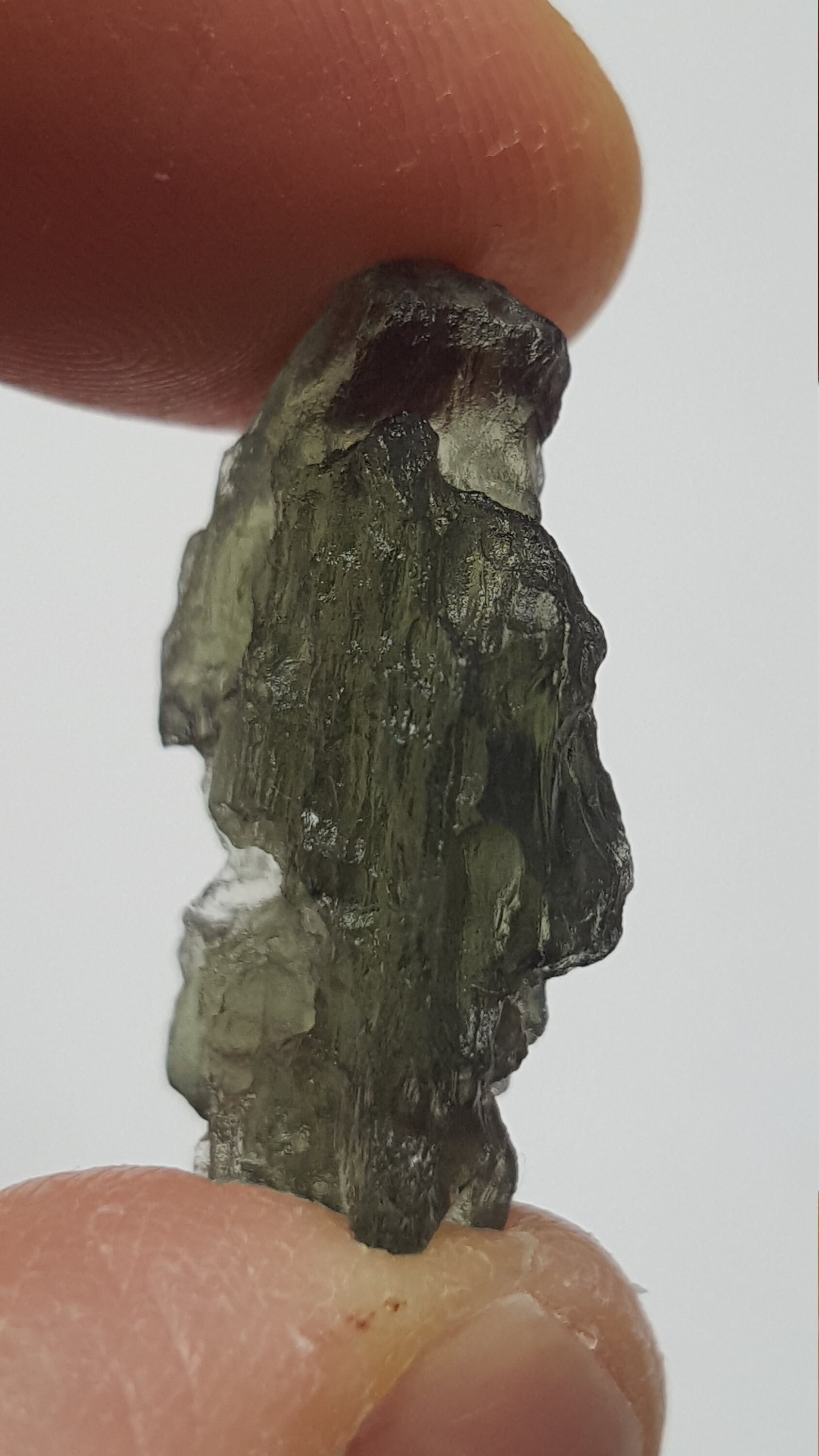 Raw Moldavite 2.5 Grams or 12.5 Carat Moldavite Tektite Piece or ...